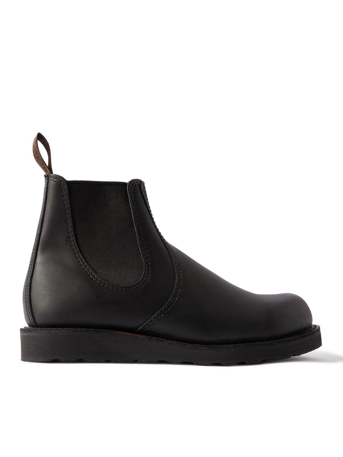 Red Wing Leather Chelsea Boots in Black for Men | Lyst