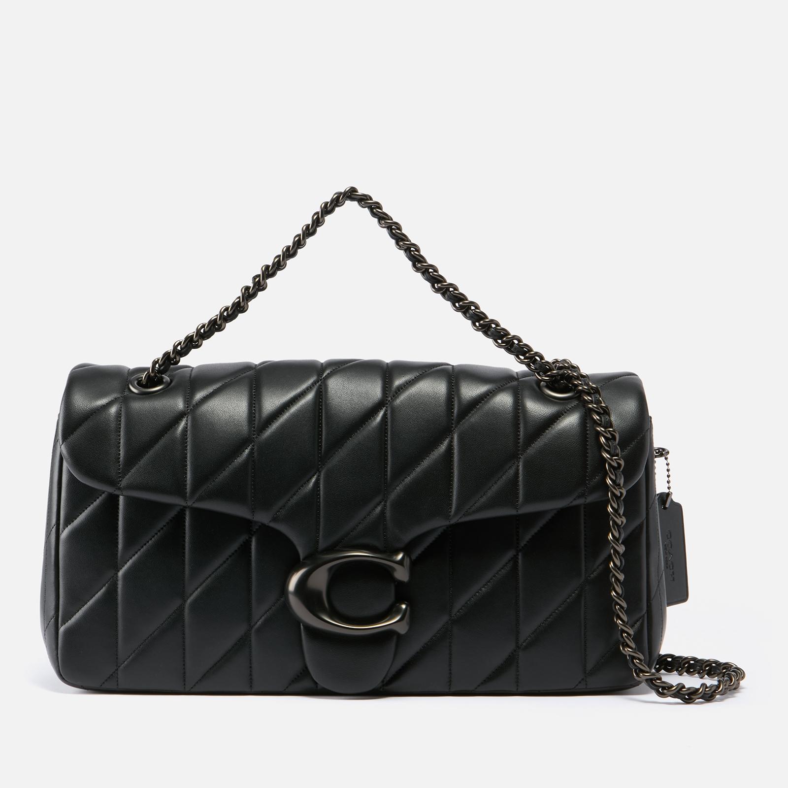 COACH Tabby 33 Quilted Leather Shoulder Bag in Black | Lyst