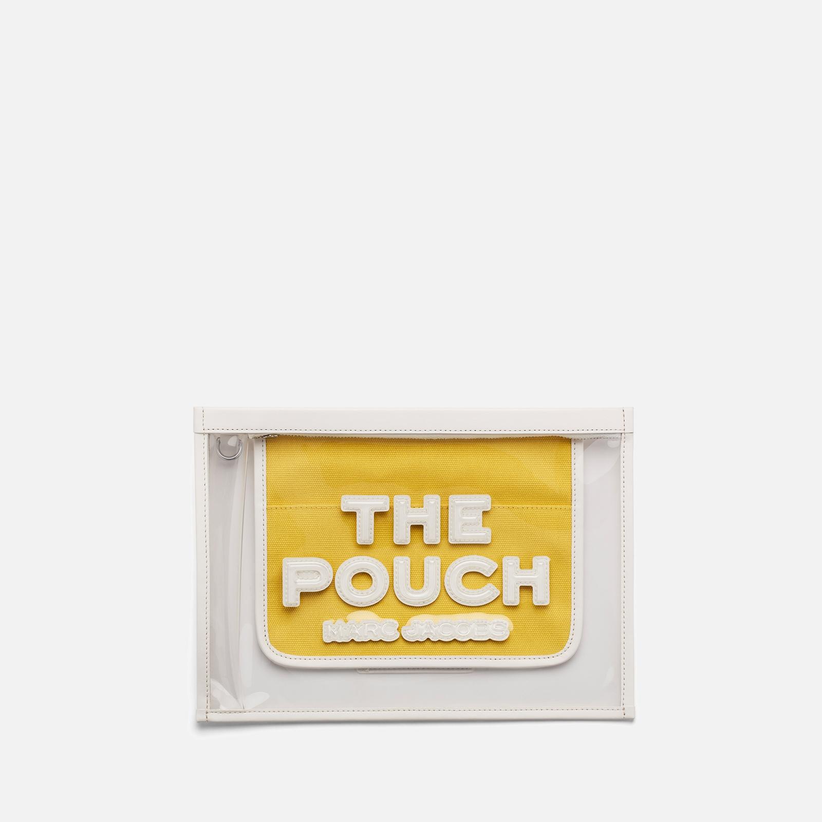Marc Jacobs The Large Clear Pouch in Yellow | Lyst