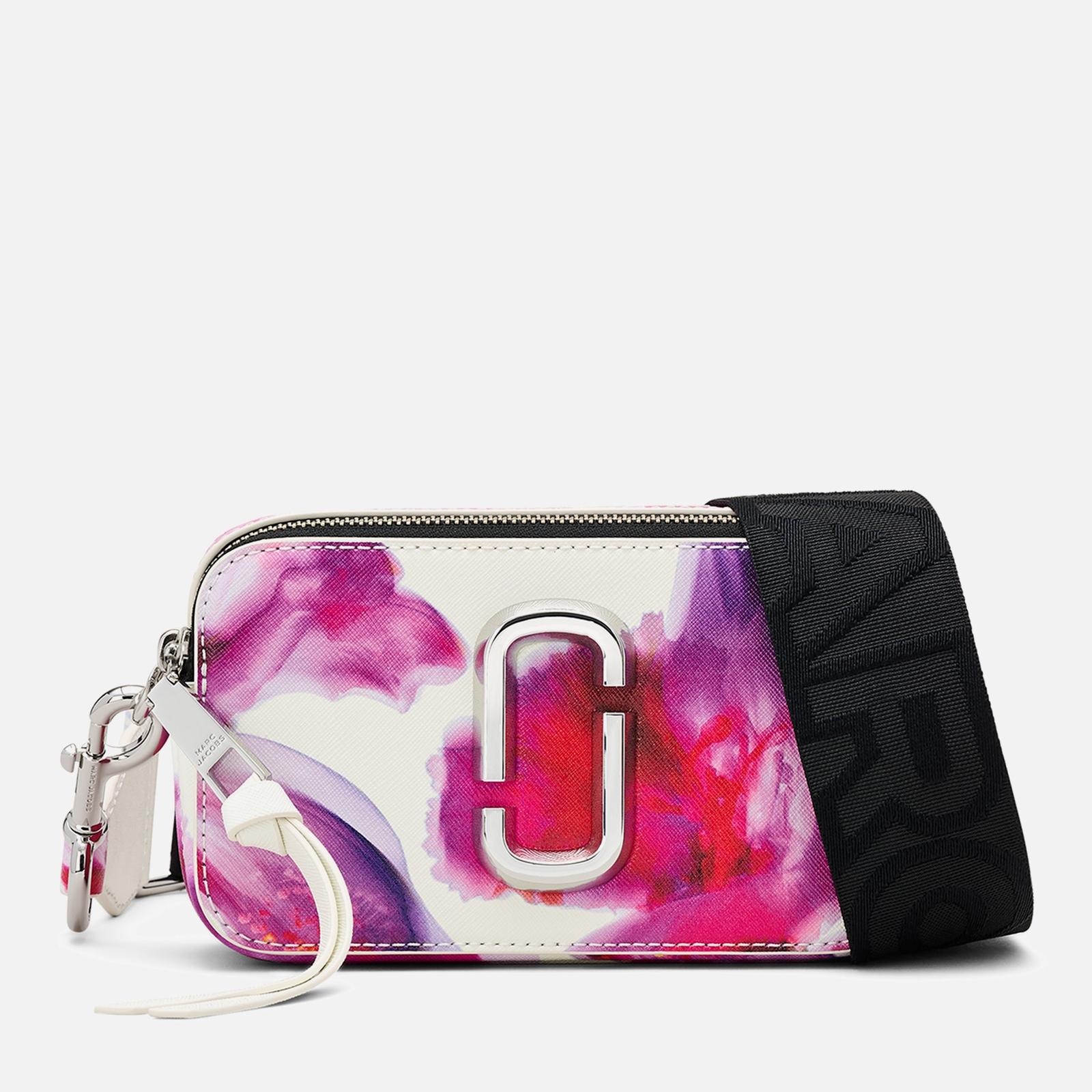 Marc Jacobs The Future Floral Snapshot Leather Bag in Pink | Lyst