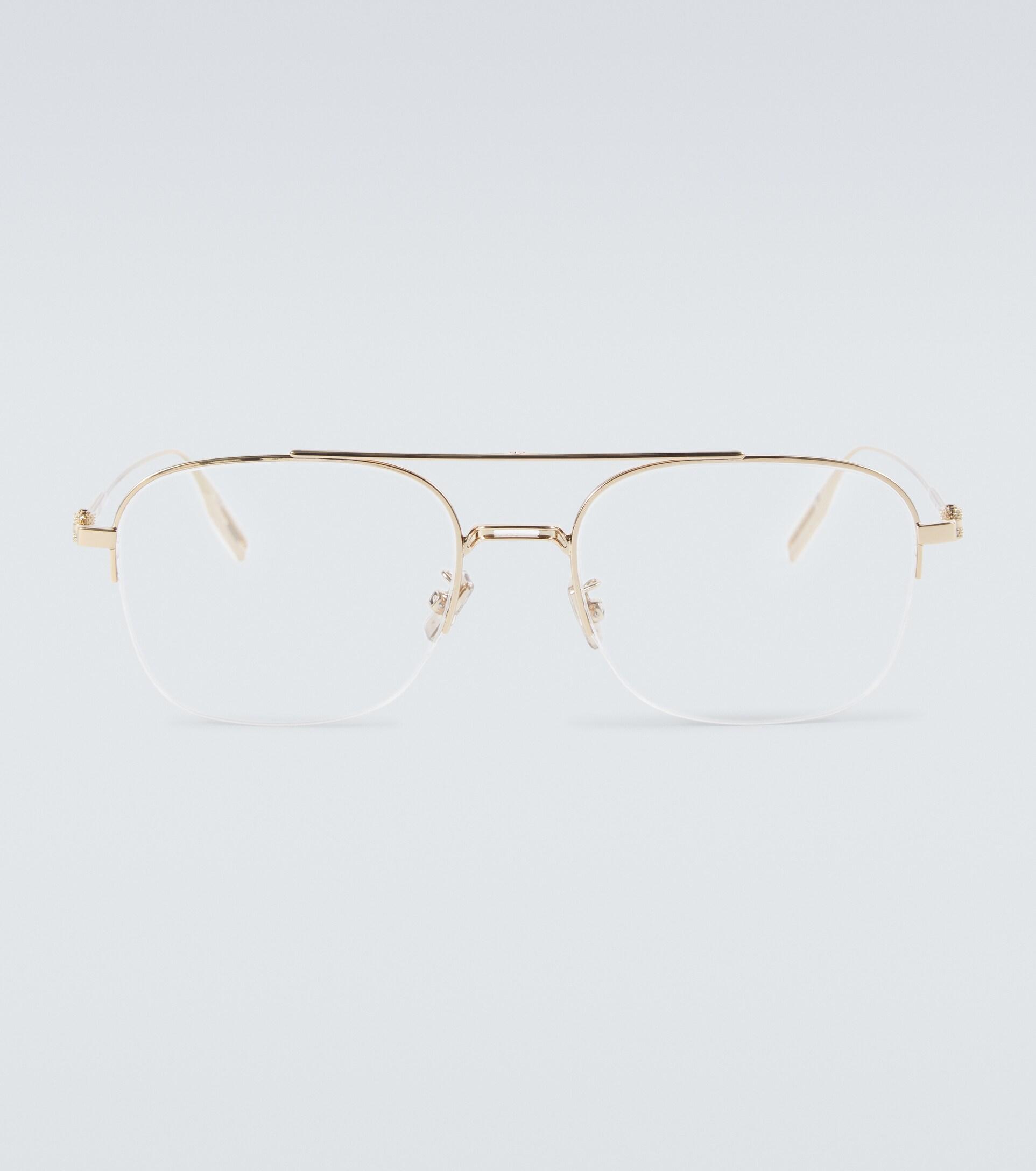 Dior Neodior O S5 Aviator Glasses in White for Men | Lyst