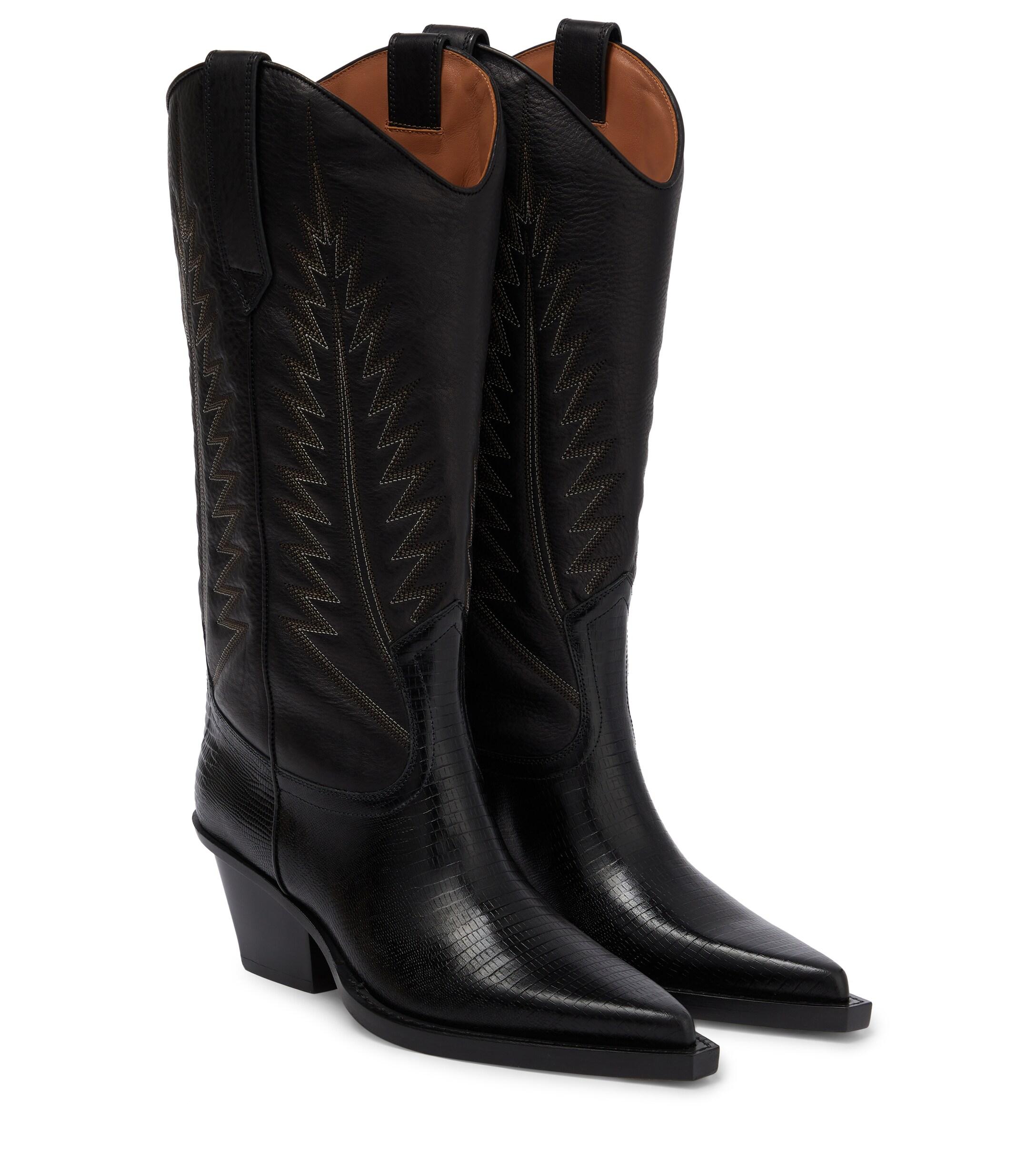 Bottes santiags en cuir Paris Texas en coloris Noir | Lyst