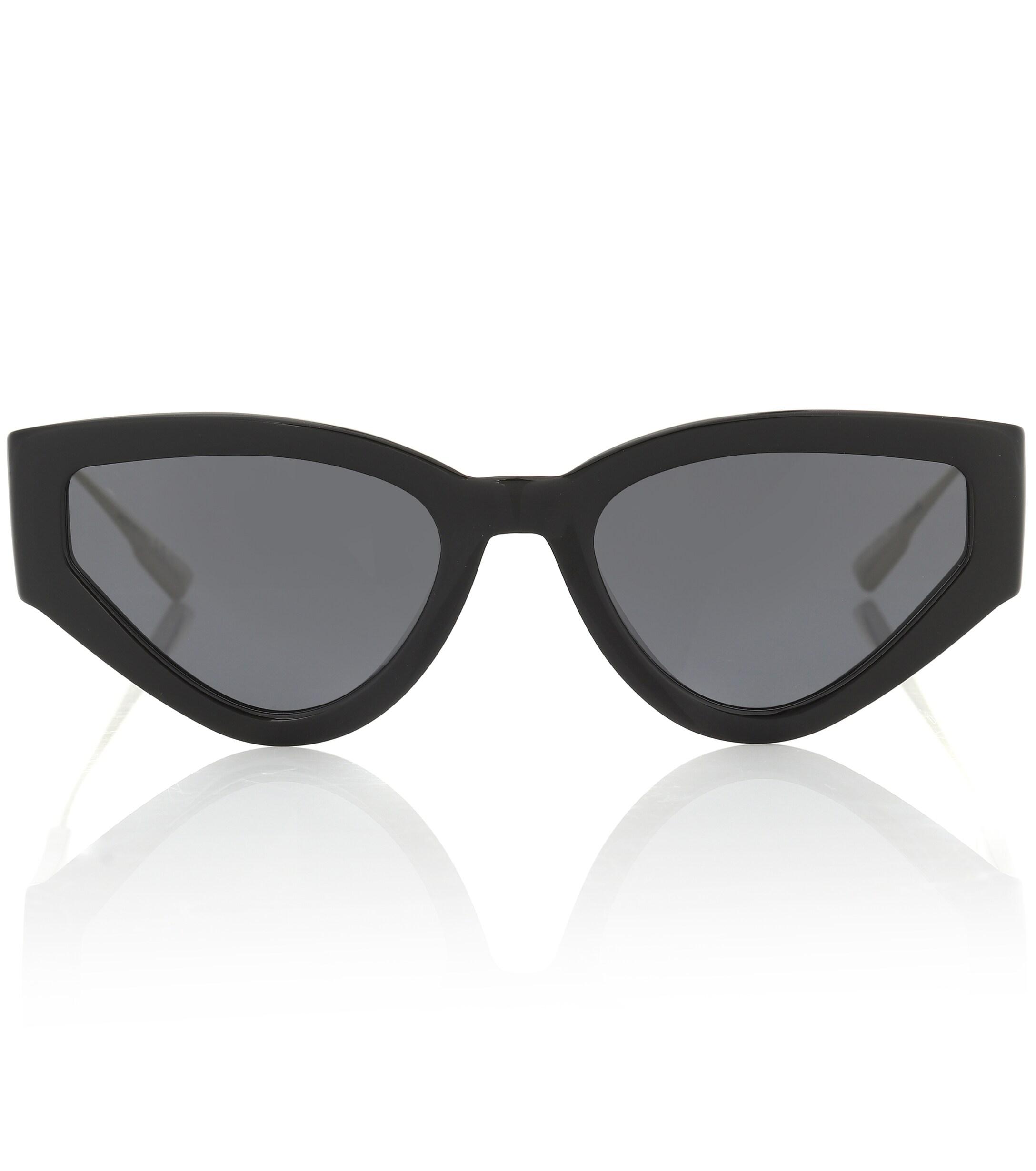 Dior Cat Eye Style 1 Acetate Sunglasses In Black Lyst