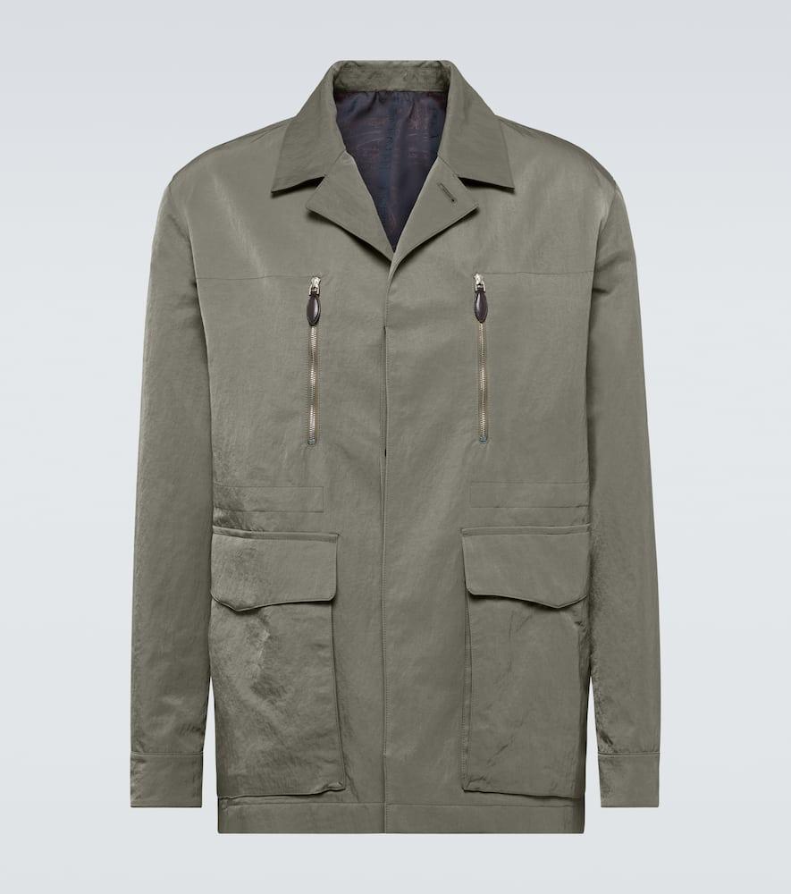 Berluti Technical Jacket in Gray for Men | Lyst