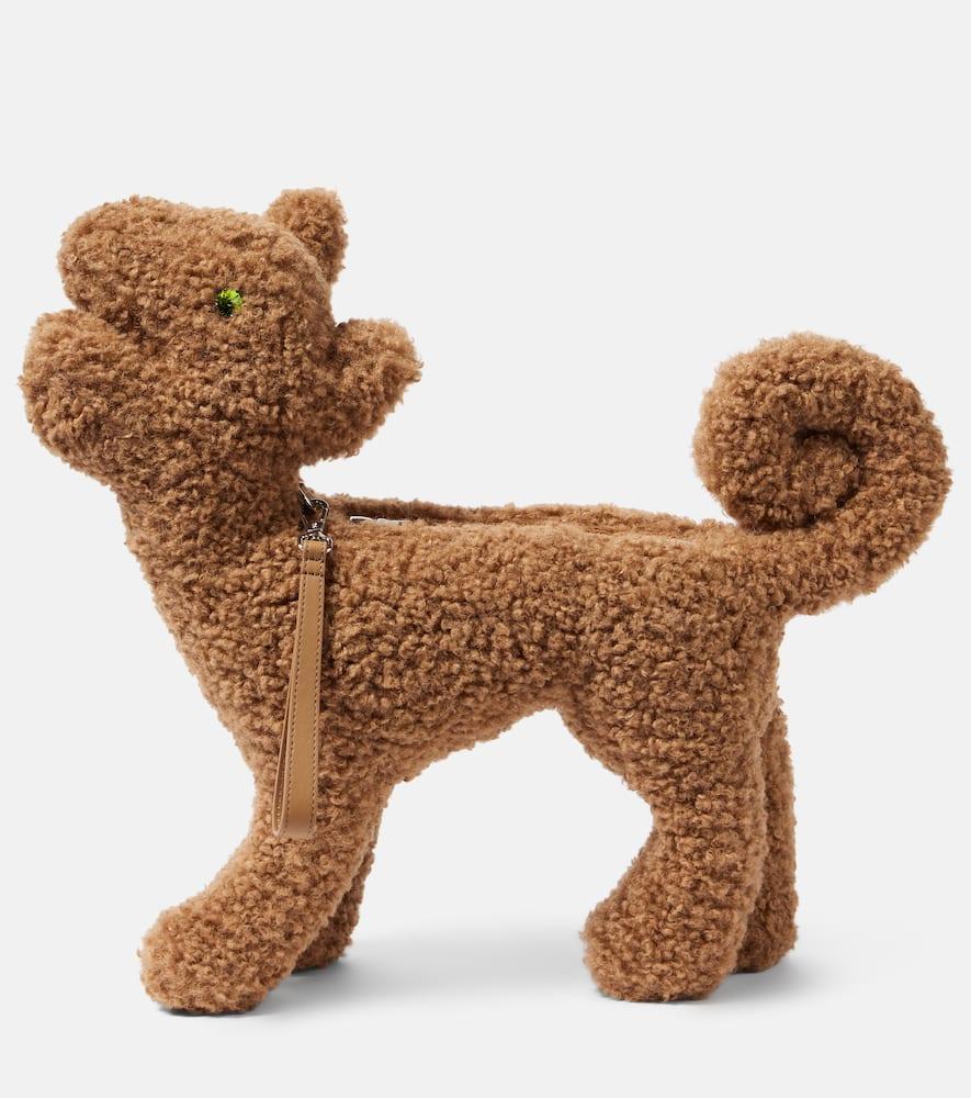 Simone Rocha Creature Teddy Clutch in Brown | Lyst