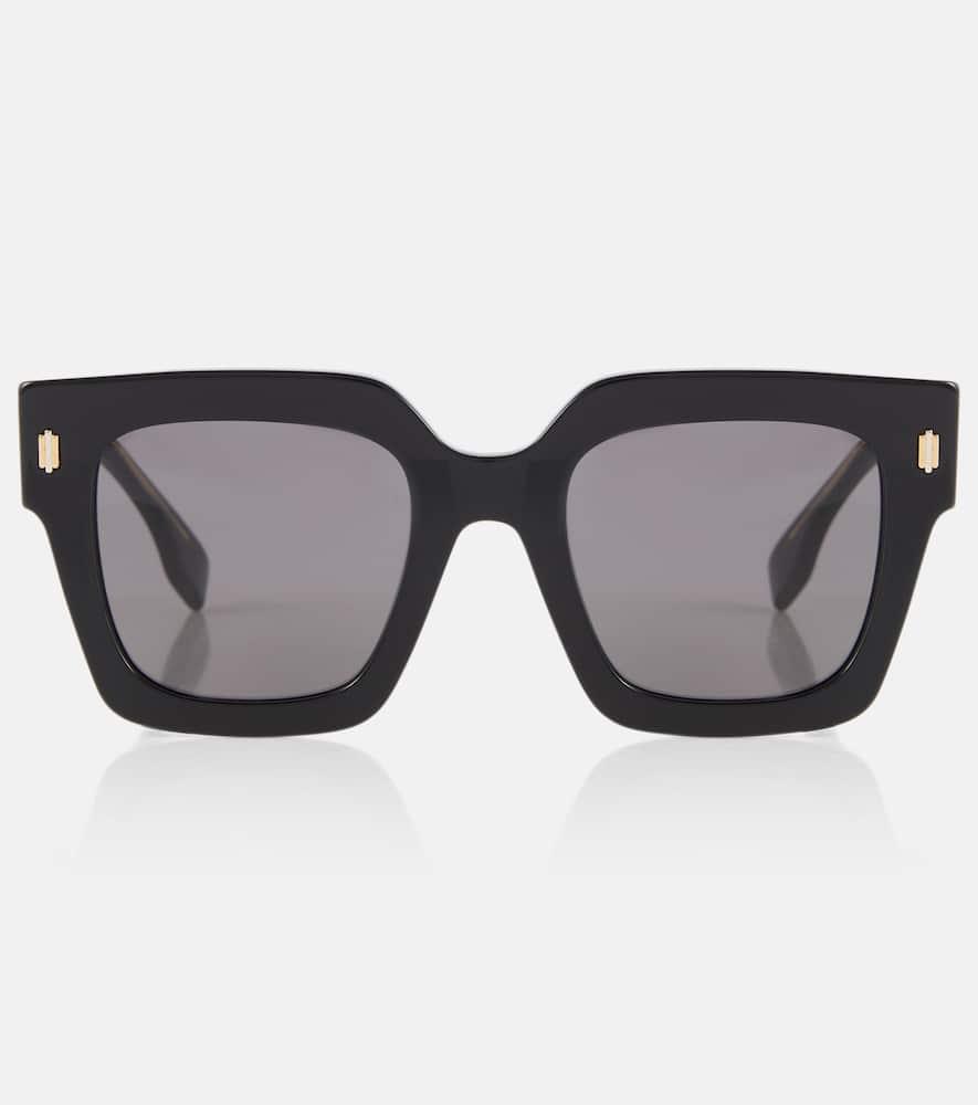 Fendi Roma Square Sunglasses in Black | Lyst