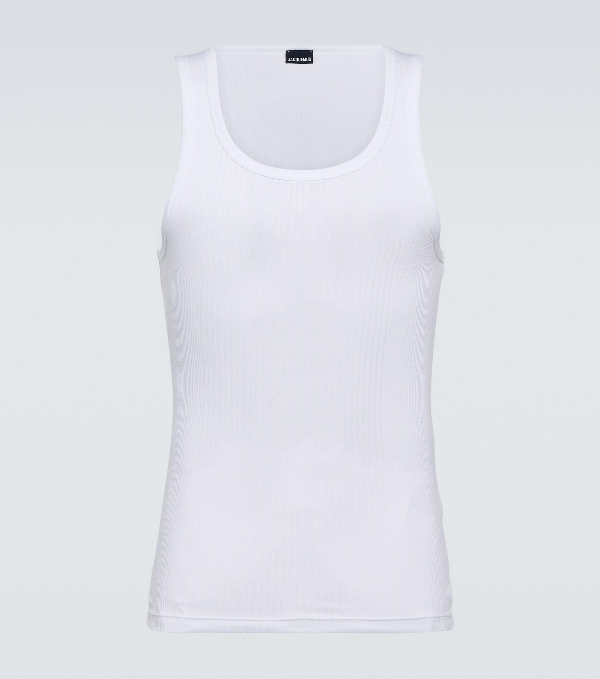 Ribbed Cotton Tank Tops