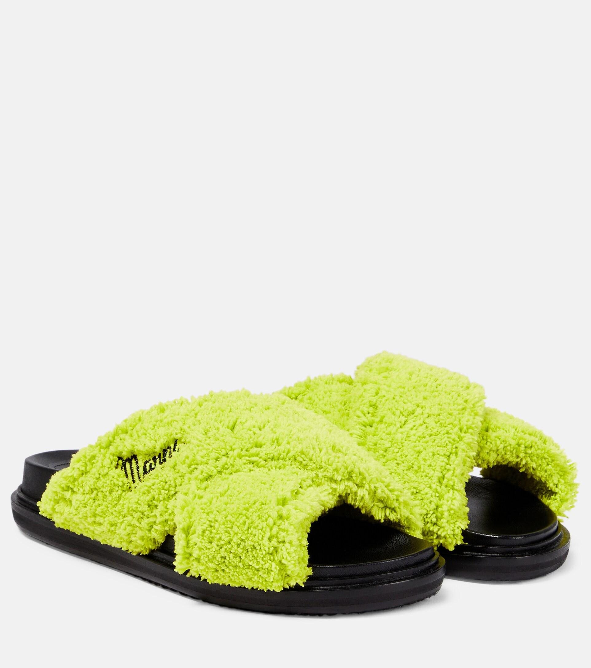 Marni Terry Slides In Yellow Lyst
