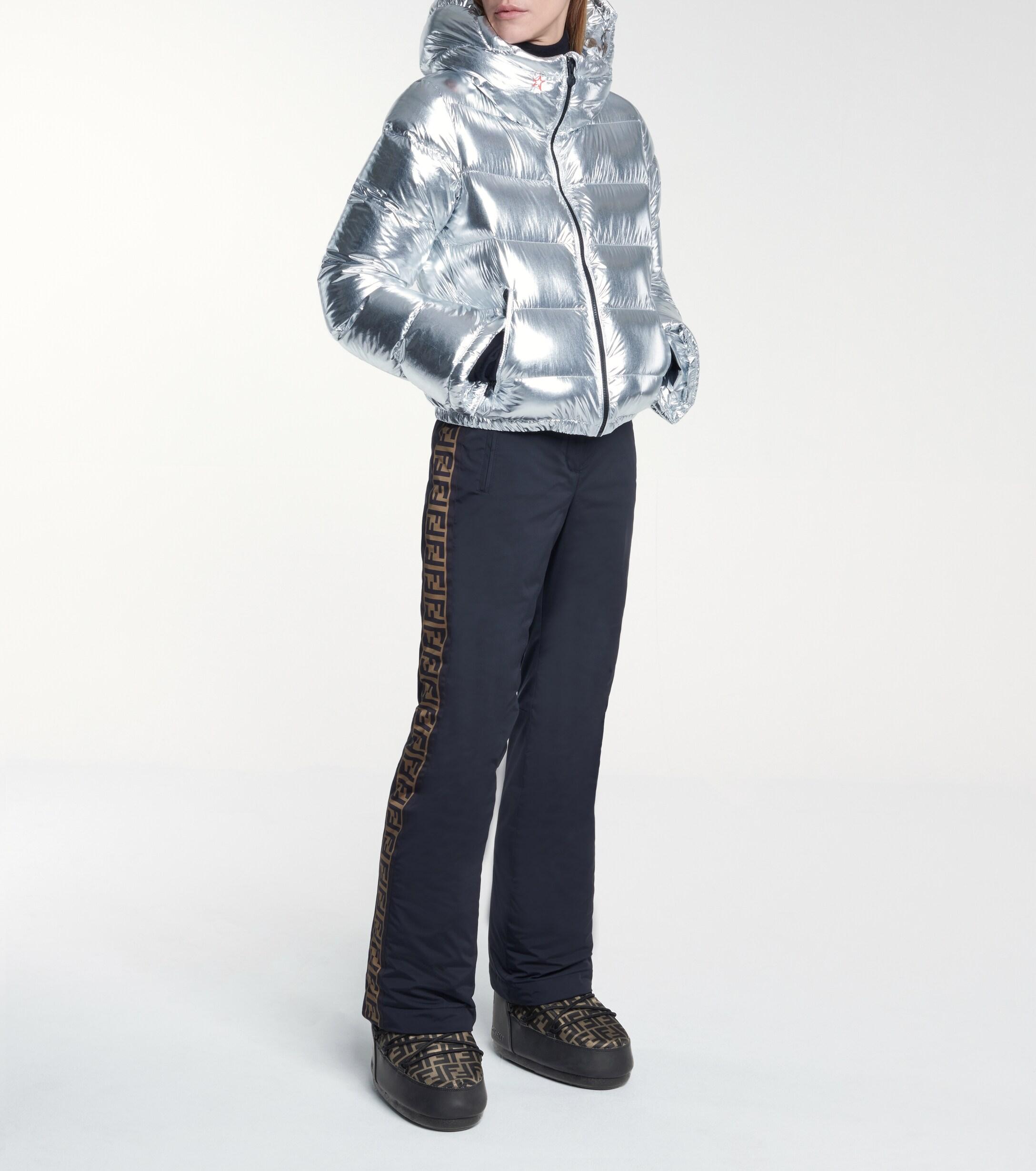 Fendi X Moon Boot Ff Boots in Brown - Lyst