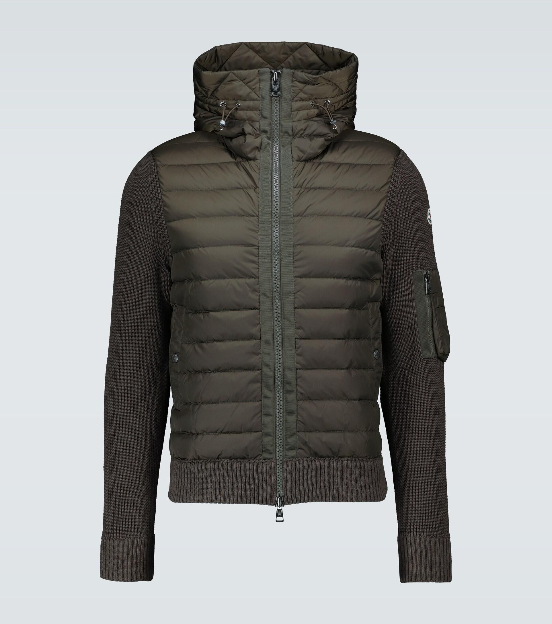 Moncler tricot jacket store