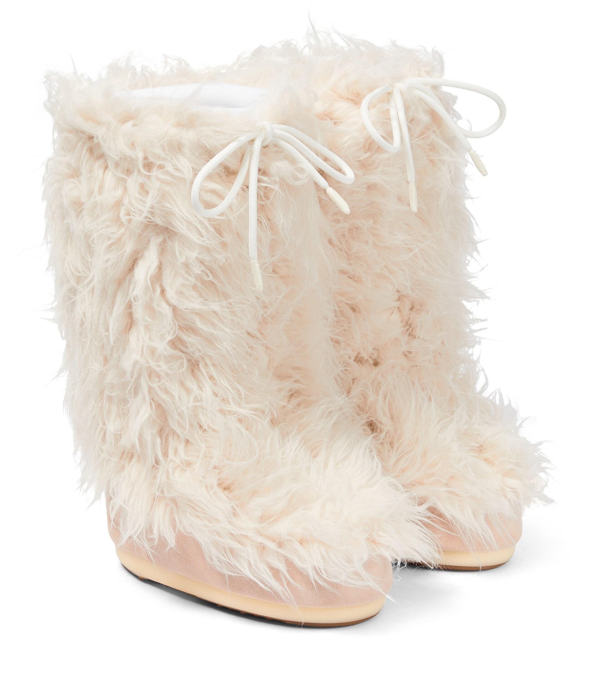 Moon Boot Icon Yeti Knee-high Boots in White | Lyst Moon Boot Icon Yeti Knee-high Boots in White | Lyst