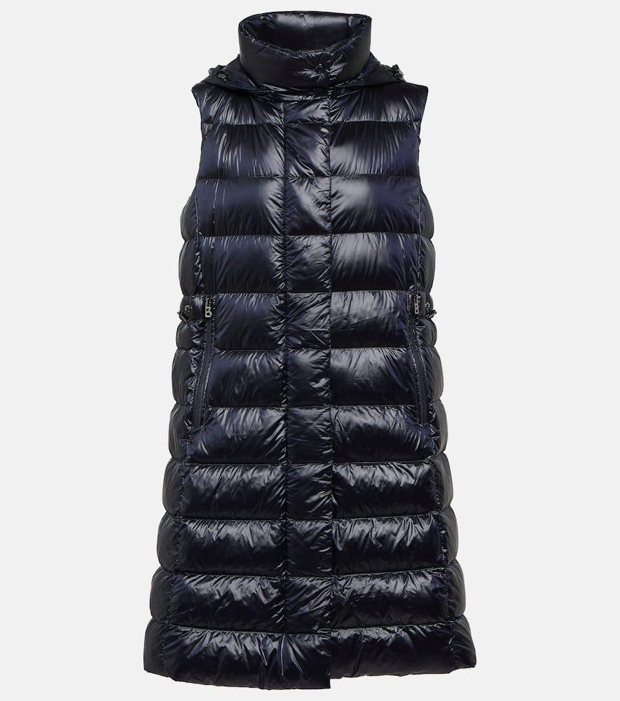 Bogner Lisa Down Vest in Blue | Lyst