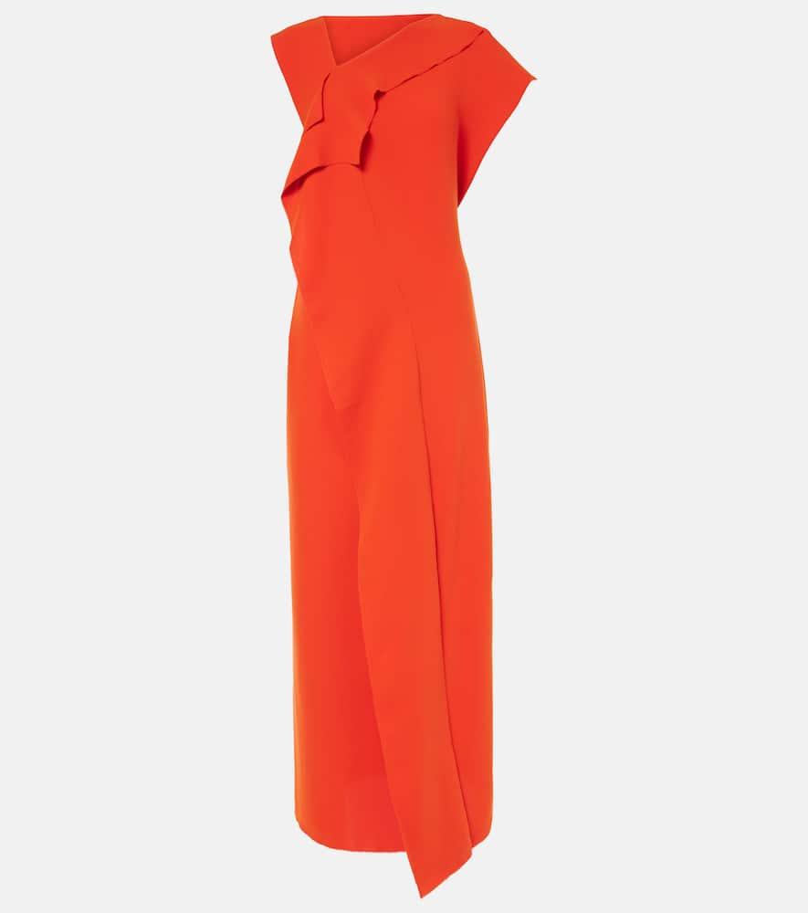 Plan C Asymmetric Maxi Dress in Red | Lyst