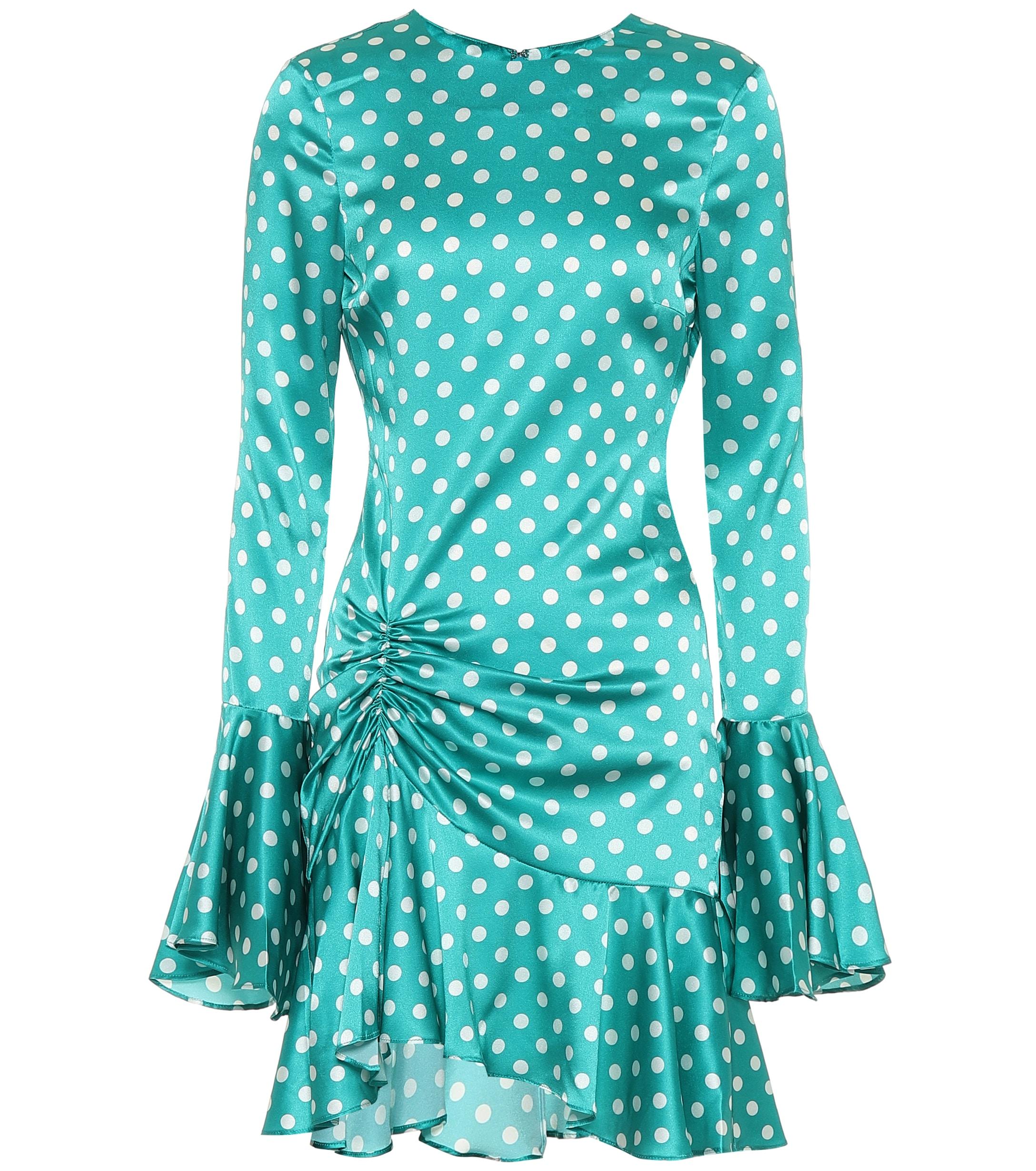 Caroline Constas Exclusive To Mytheresa Monique Polka Dot Stretch