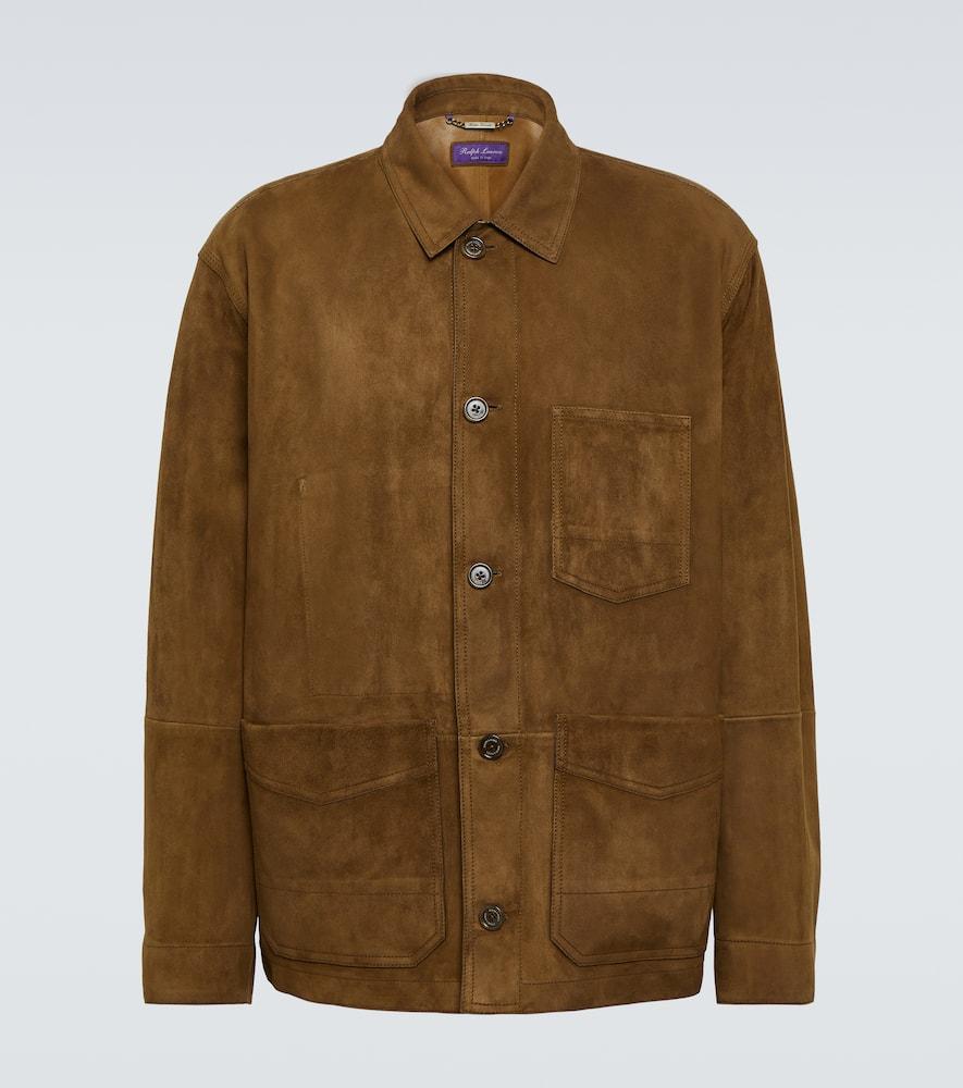 Ralph Lauren Ralph Lauren Label Burnham Suede Jacket in Brown for Men ...