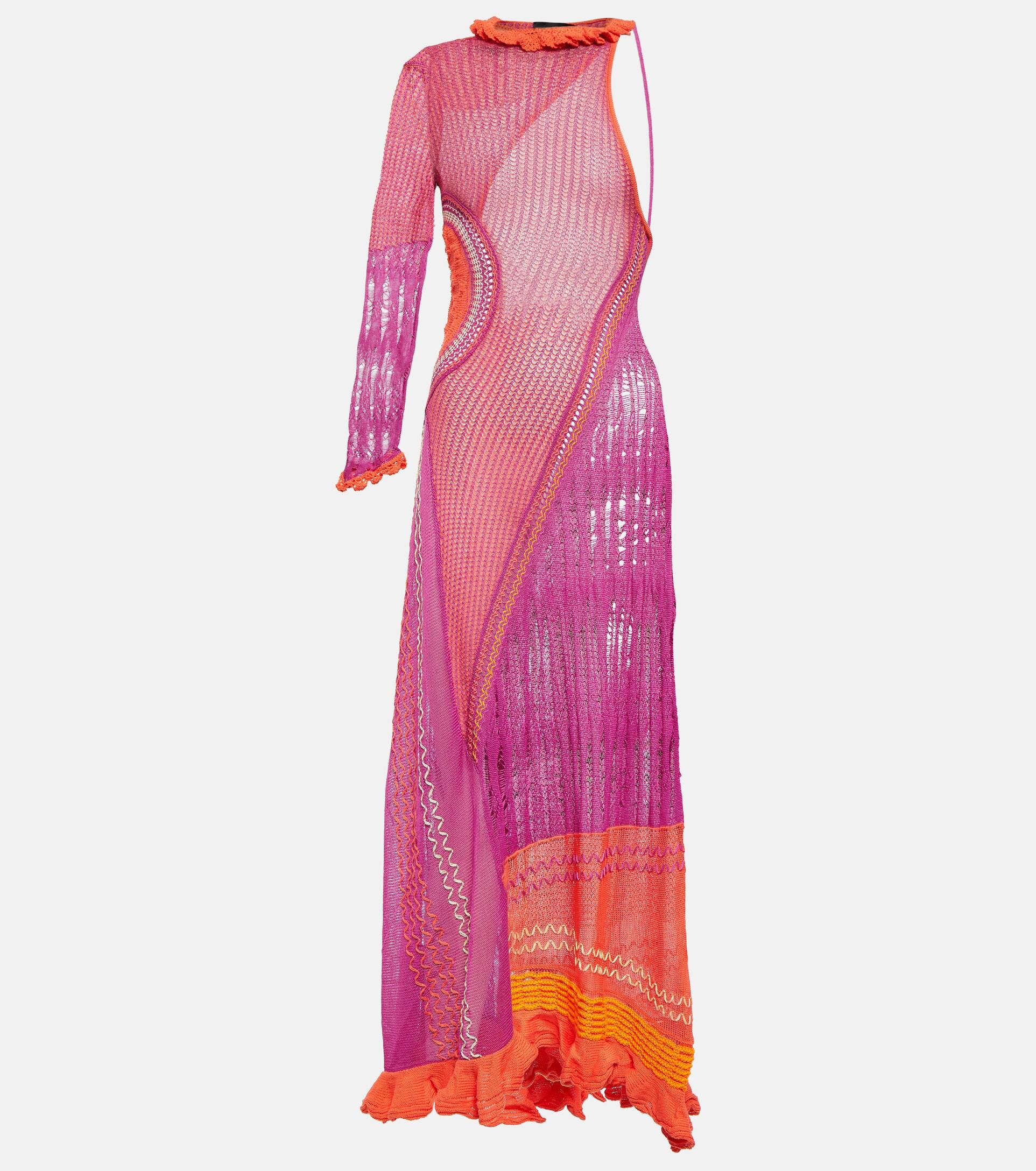 Roberta Einer Bianca Cotton Maxi Dress in Pink | Lyst