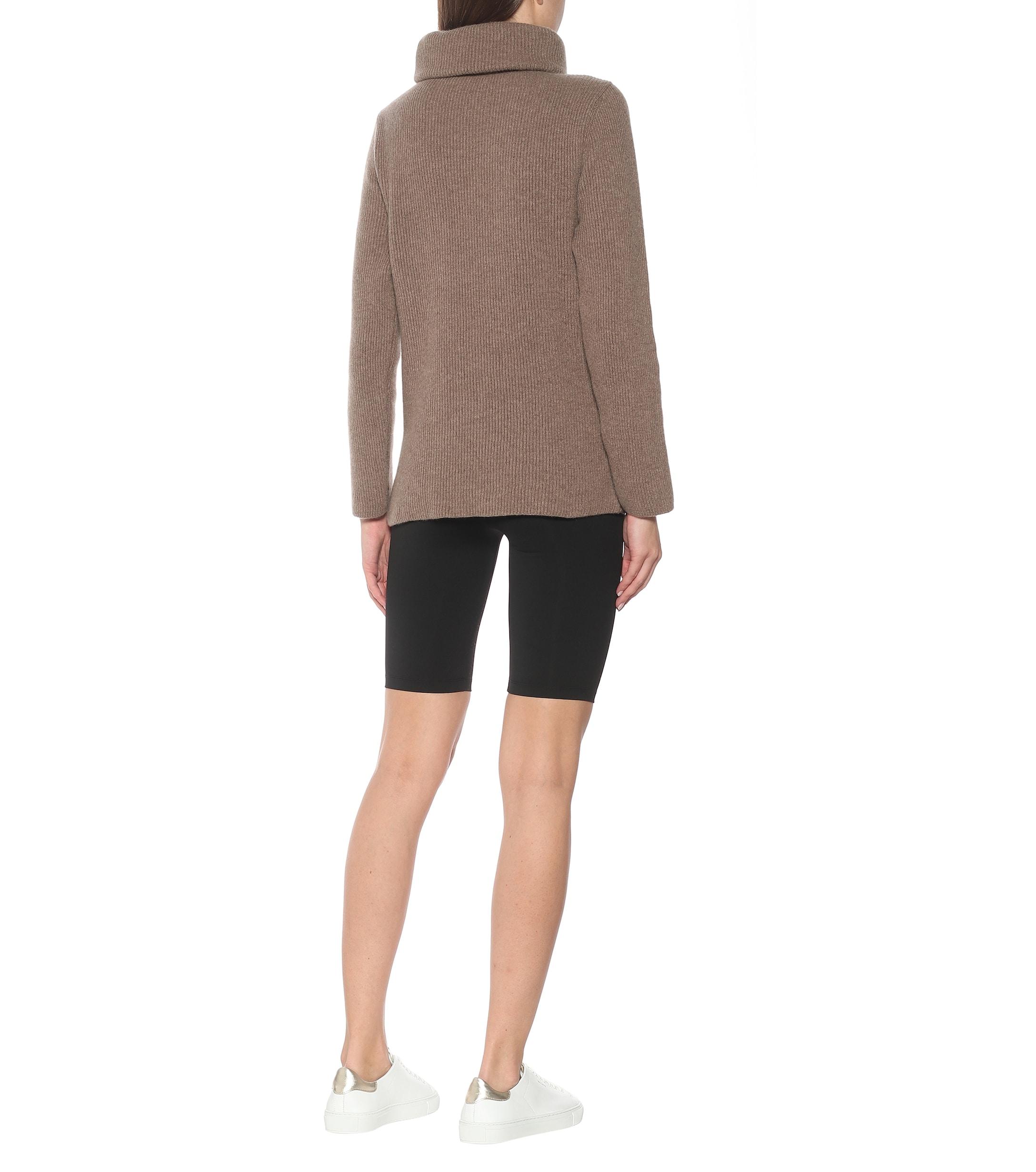 Ernest Leoty Ombeline Merino Wool-blend Sweater in Brown - Lyst
