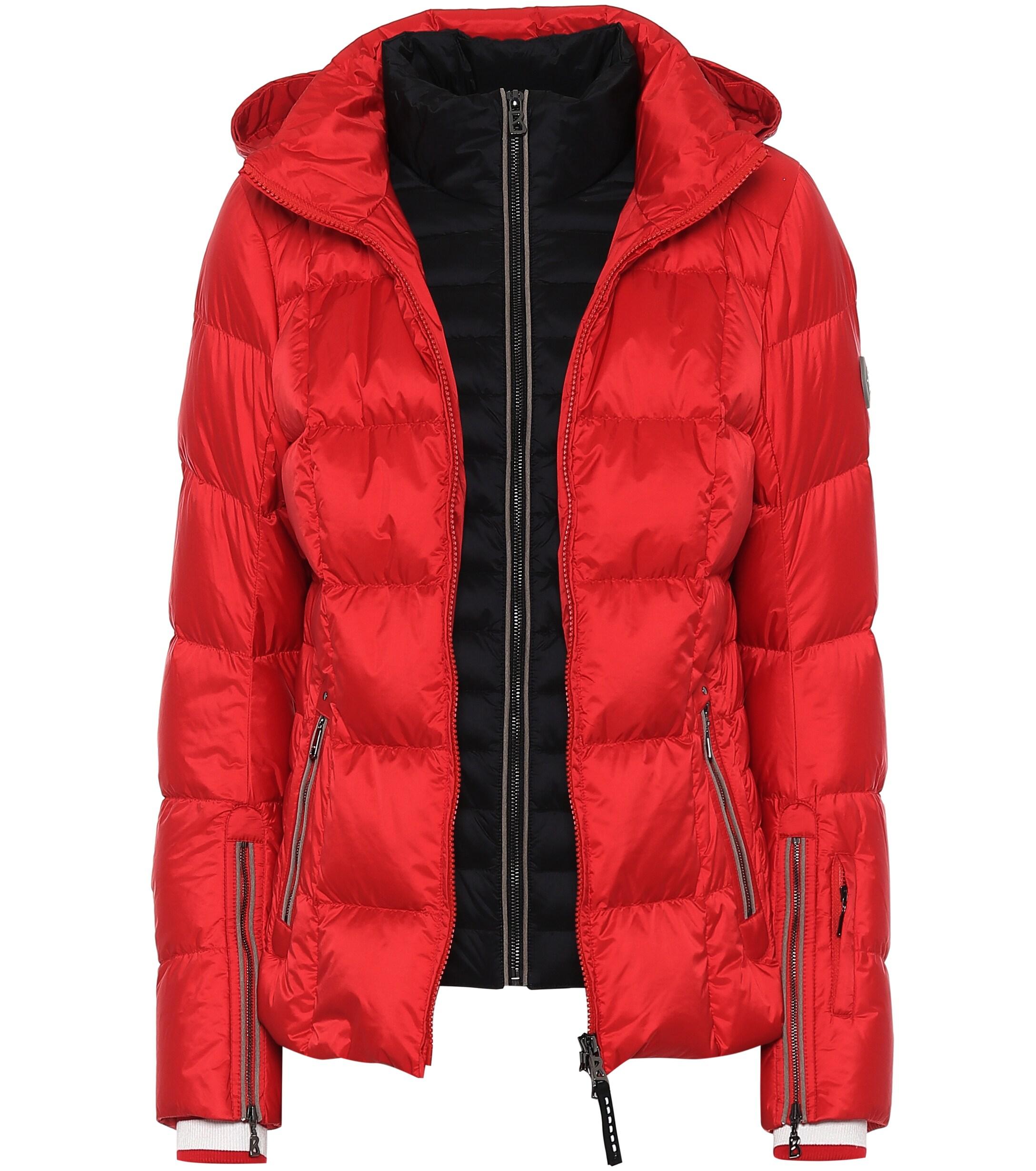 Bogner Sanne-d Down-filled Ski Jacket in Red - Lyst