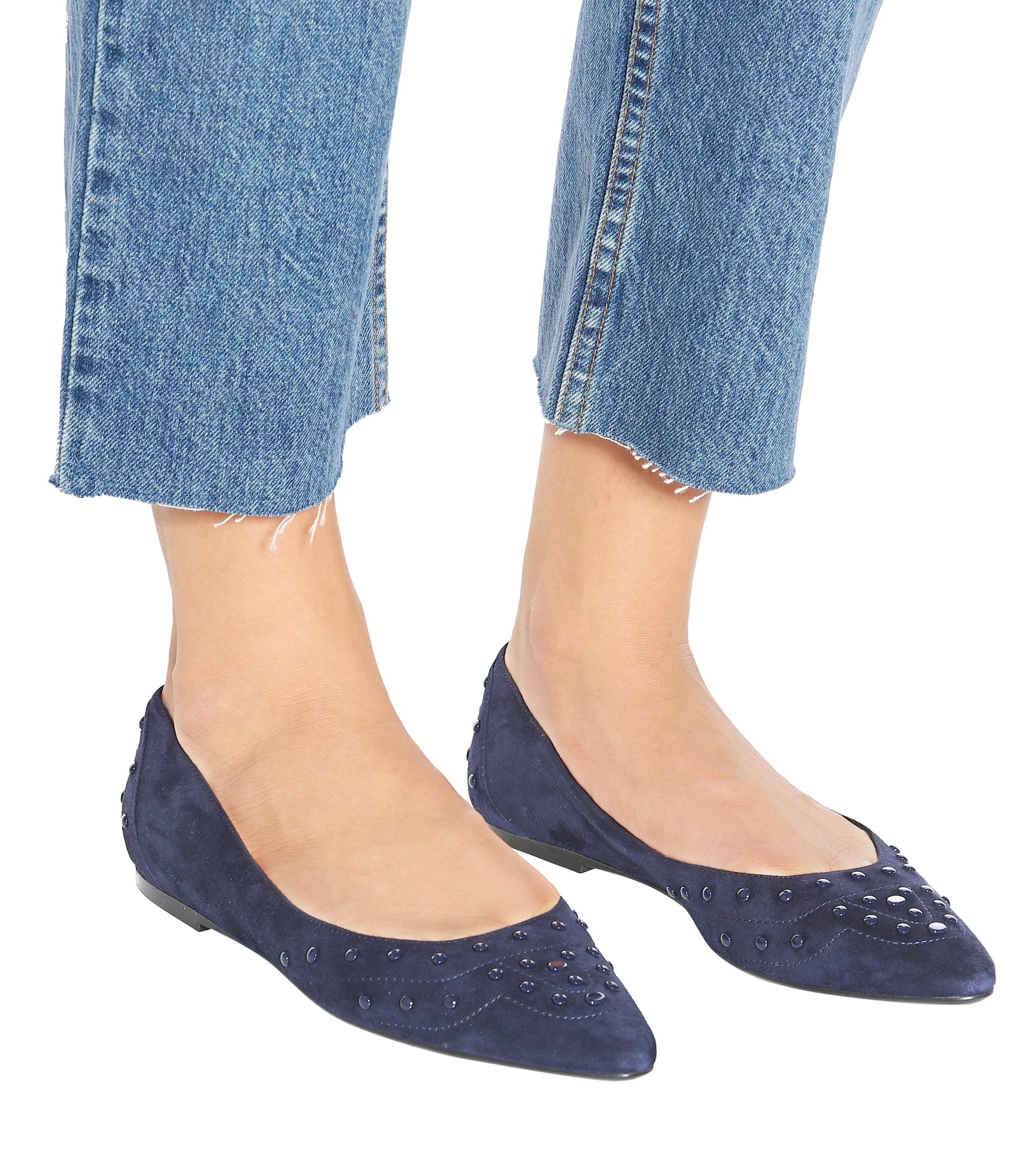 Embellished Ballet Flats For Women