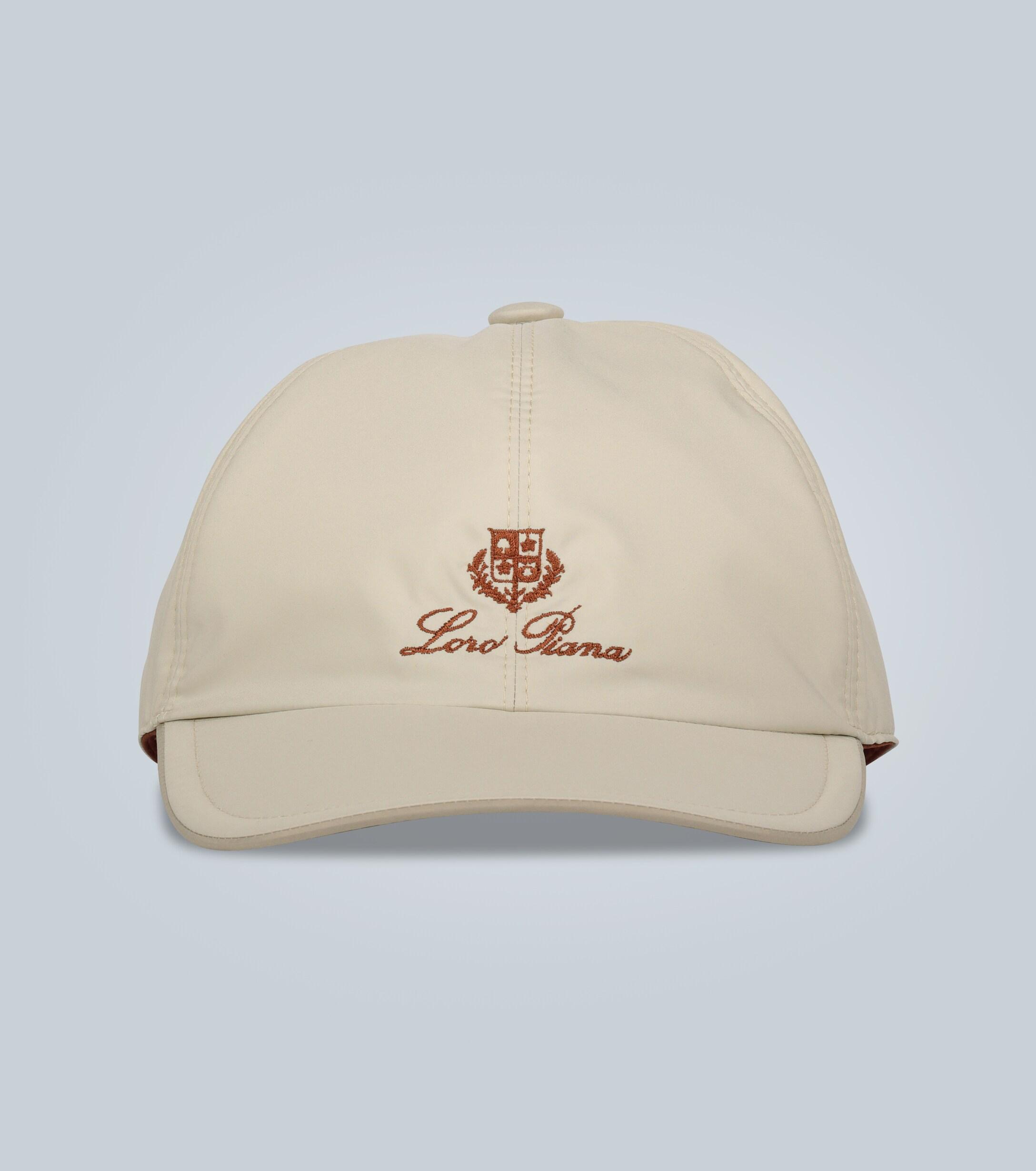 Loro Piana Cap With Logo in Beige (Natural) for Men - Lyst