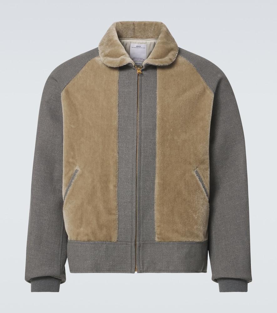 Visvim Mackenzie Wool And Linen Jacket in Gray for Men | Lyst