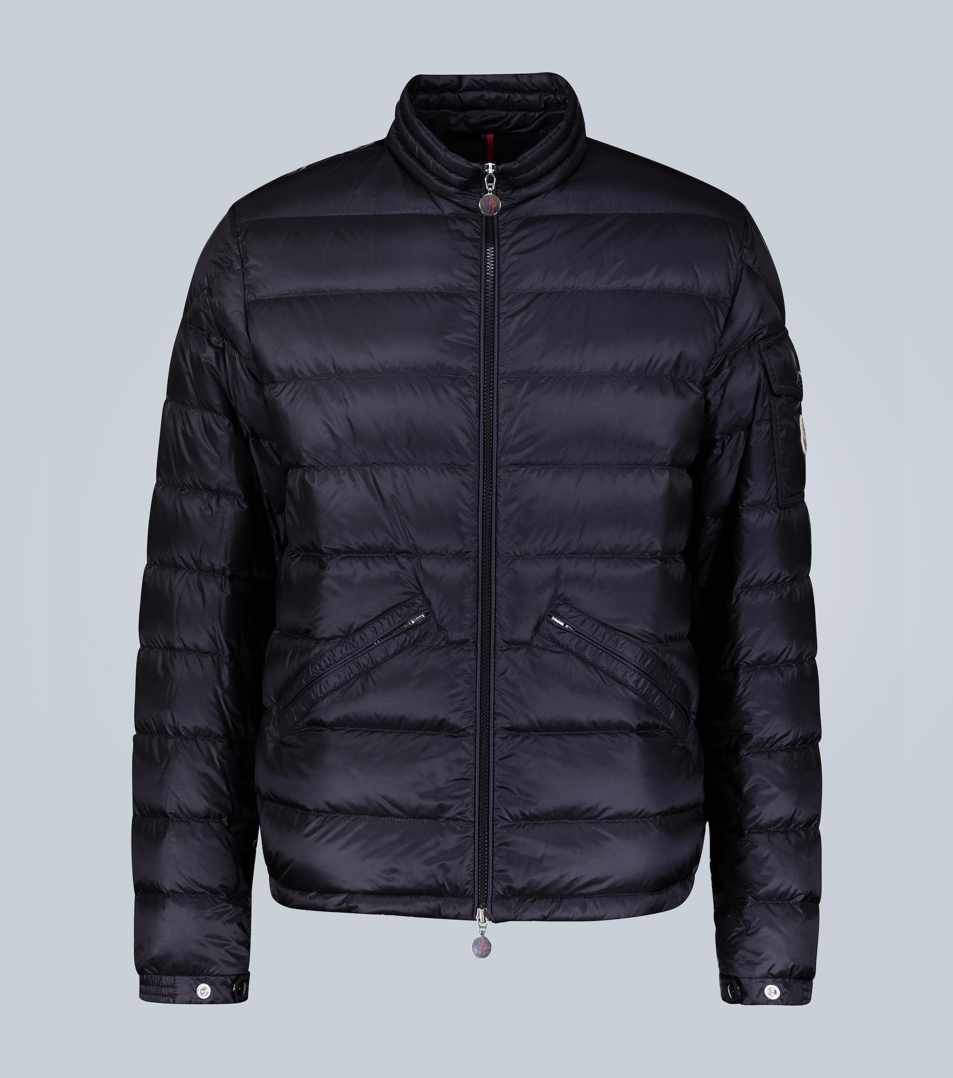 Moncler Black Down Agay Jacket for Men | Lyst