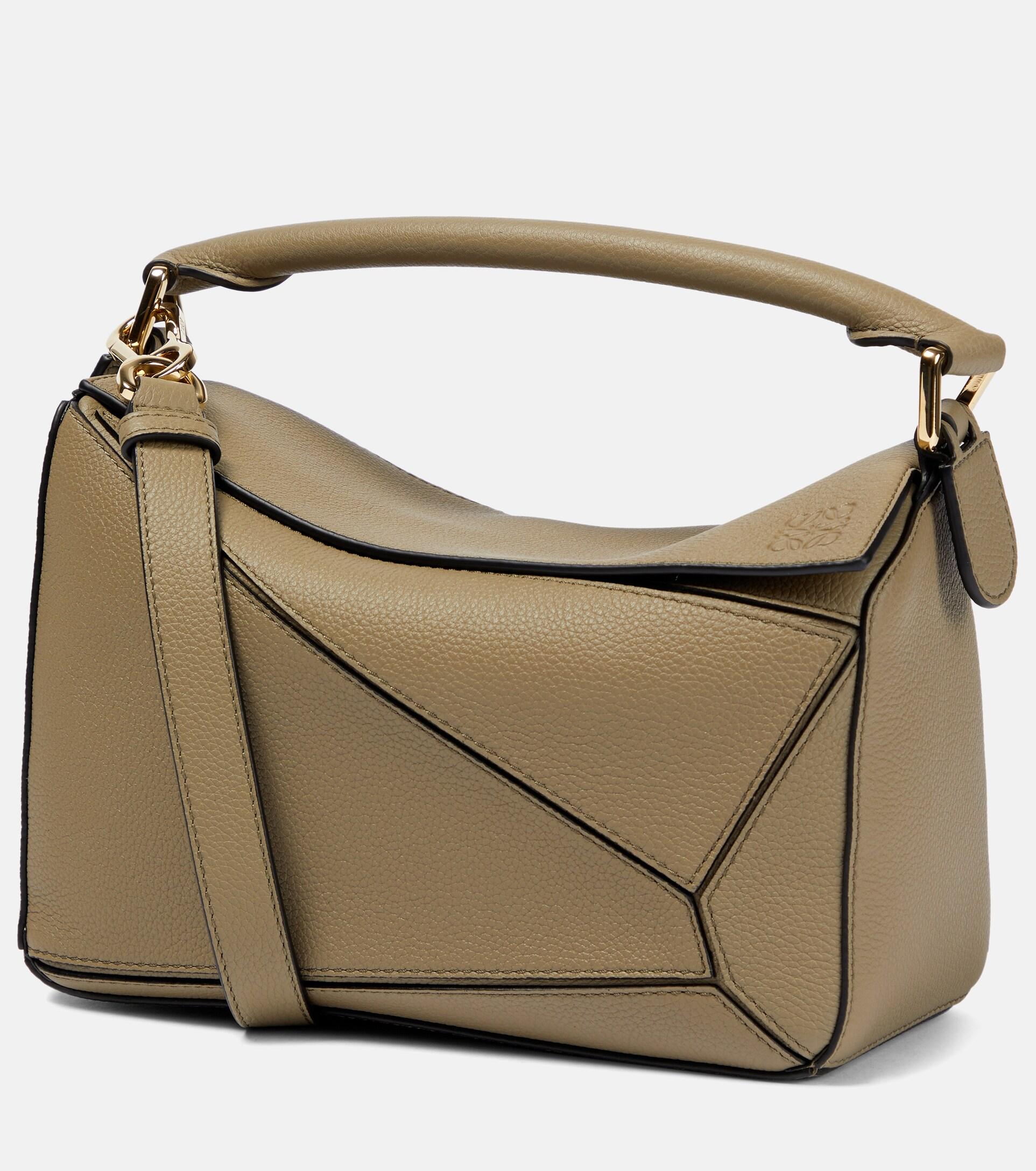 Loewe Puzzle Small Leather Shoulder Bag In Metallic Lyst loewe-puzzle-small-leather-shoulder-bag-in-metallic-lyst