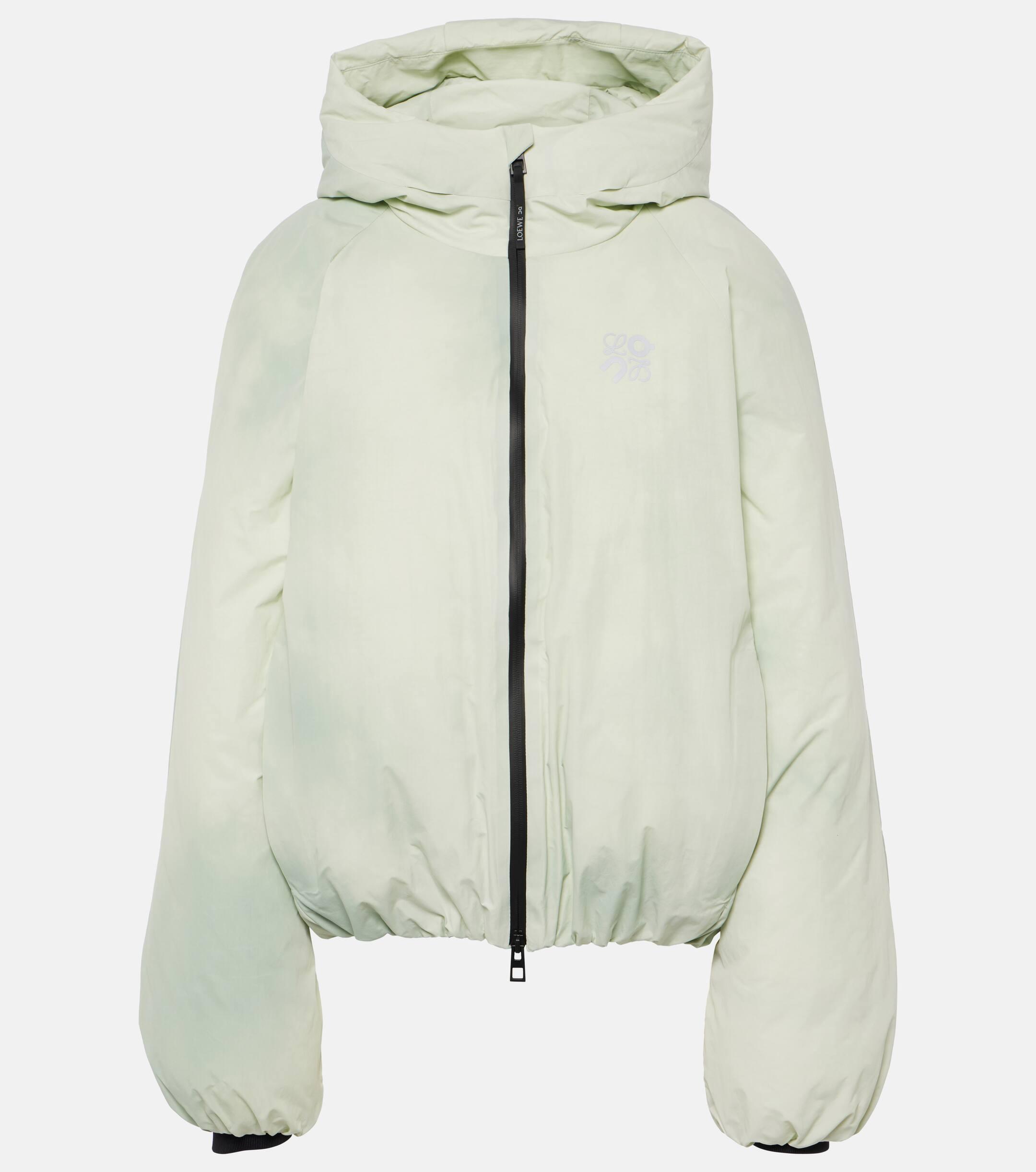 Loewe X On Tie-Dye Technical Puffer Jacket in Green | Lyst UK