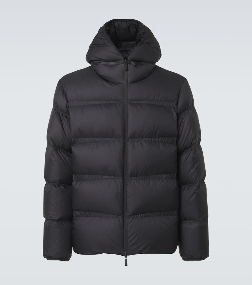 Moncler Masac Quilted Down Jacket in Black for Men | Lyst