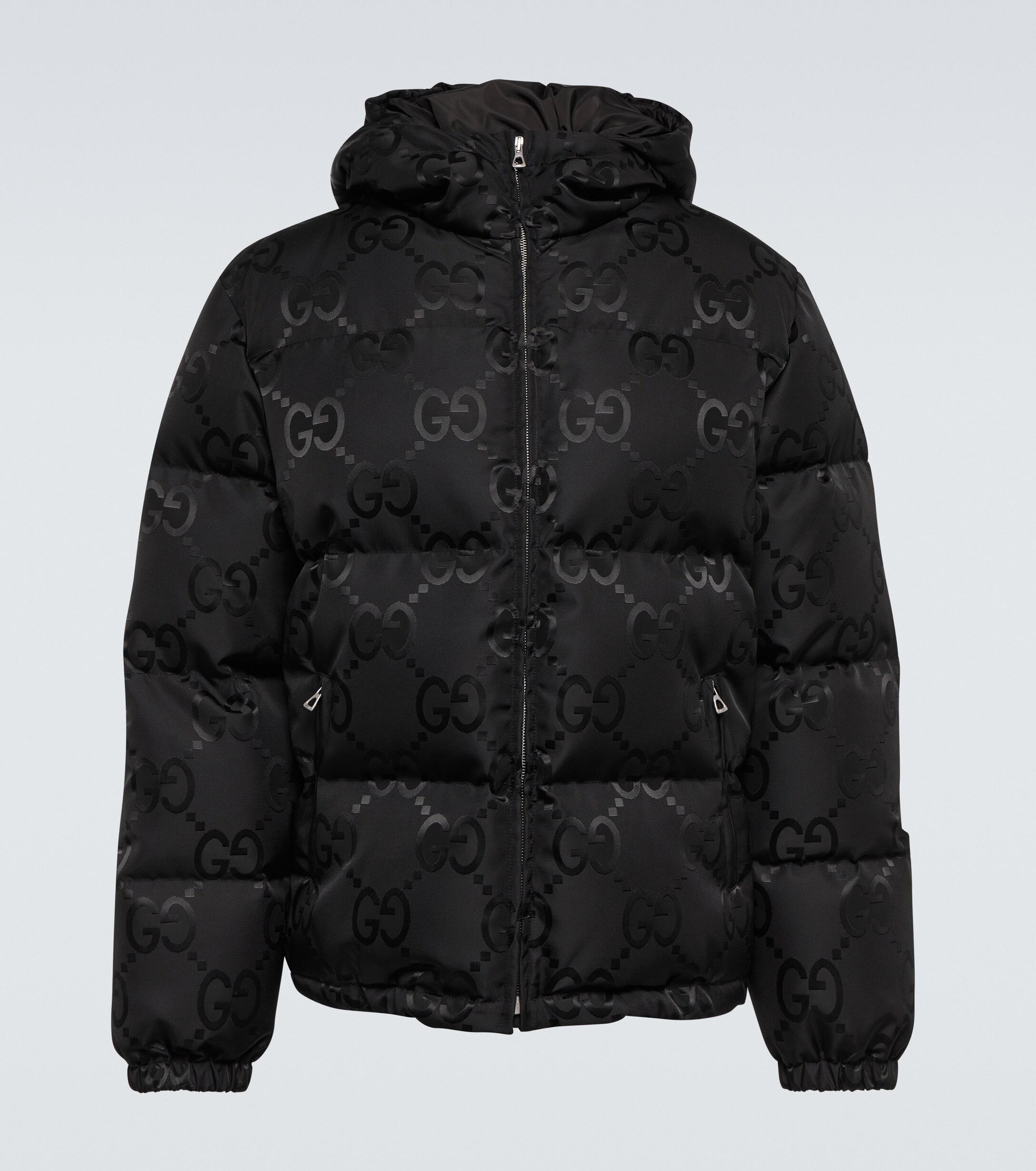 Gucci Jumbo GG Canvas Jacket in Black for Men | Lyst UK