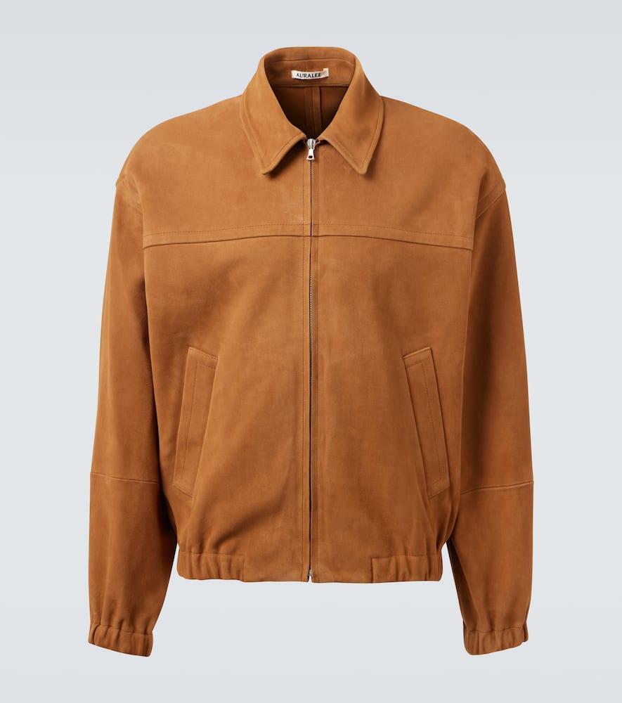 AURALEE Suede Blouson in Brown for Men | Lyst AURALEE Suede Blouson in Brown for Men | Lyst
