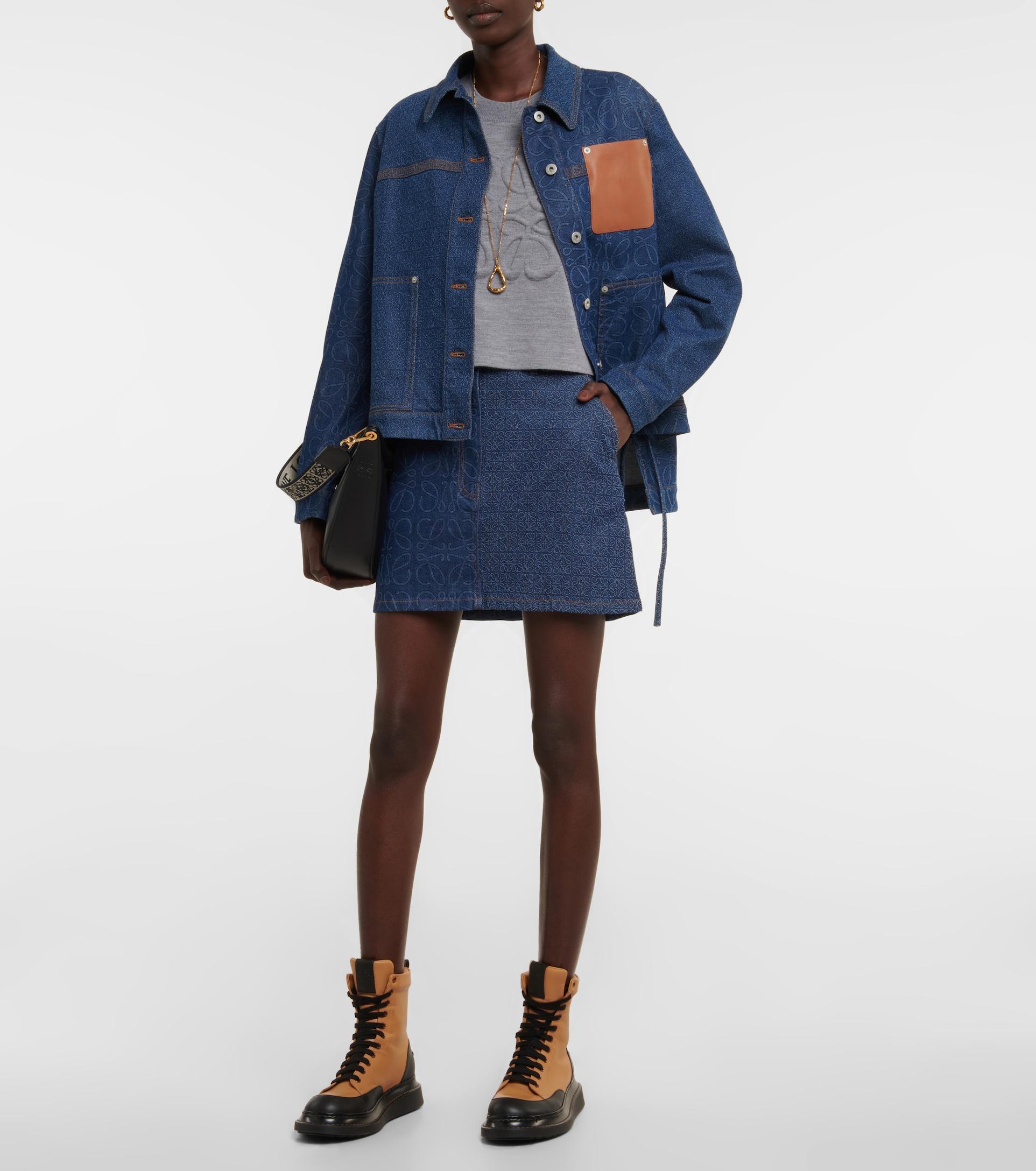 ＊FW21＊ LOEWE Anagram V-neck cropped sweater セーター - mimetika.com.pe