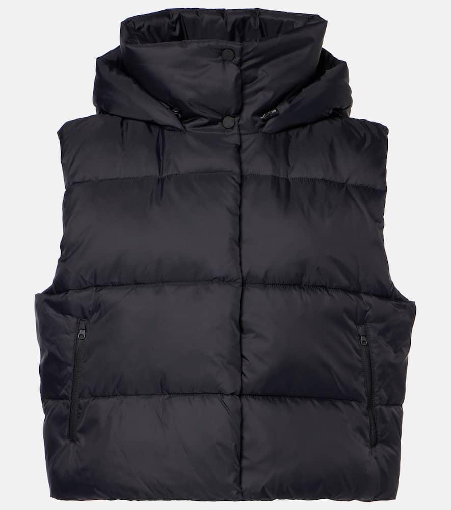 Alo Yoga Gold Rush Puffer Vest in Black | Lyst