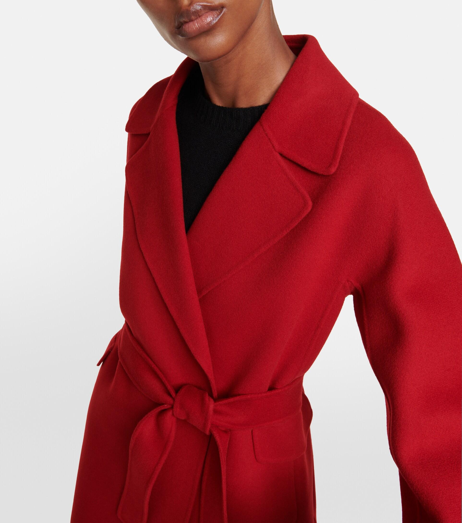 Red Belted Coat