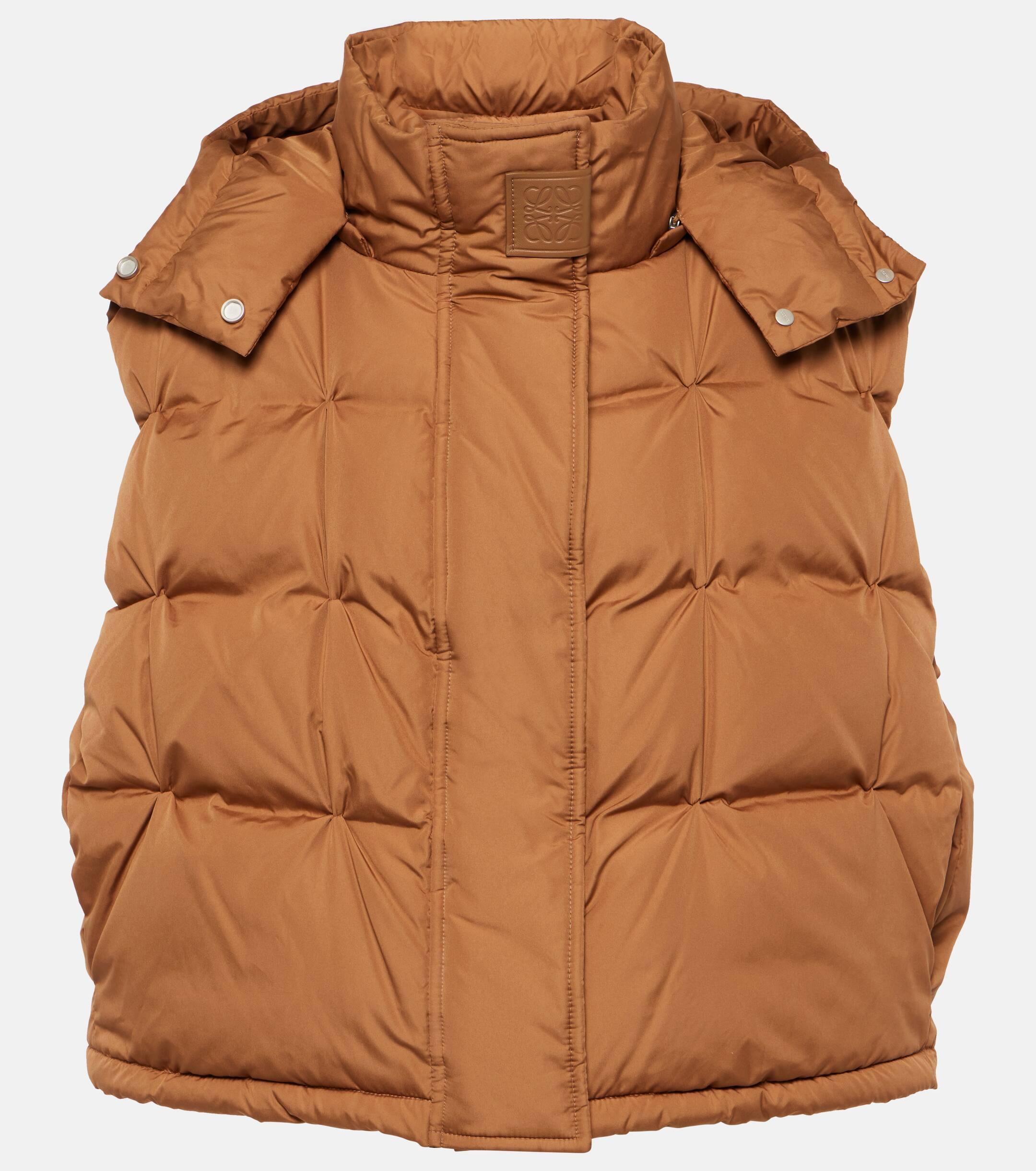 Loewe Luxury Puffer Jacket In Nylon in Brown | Lyst UK