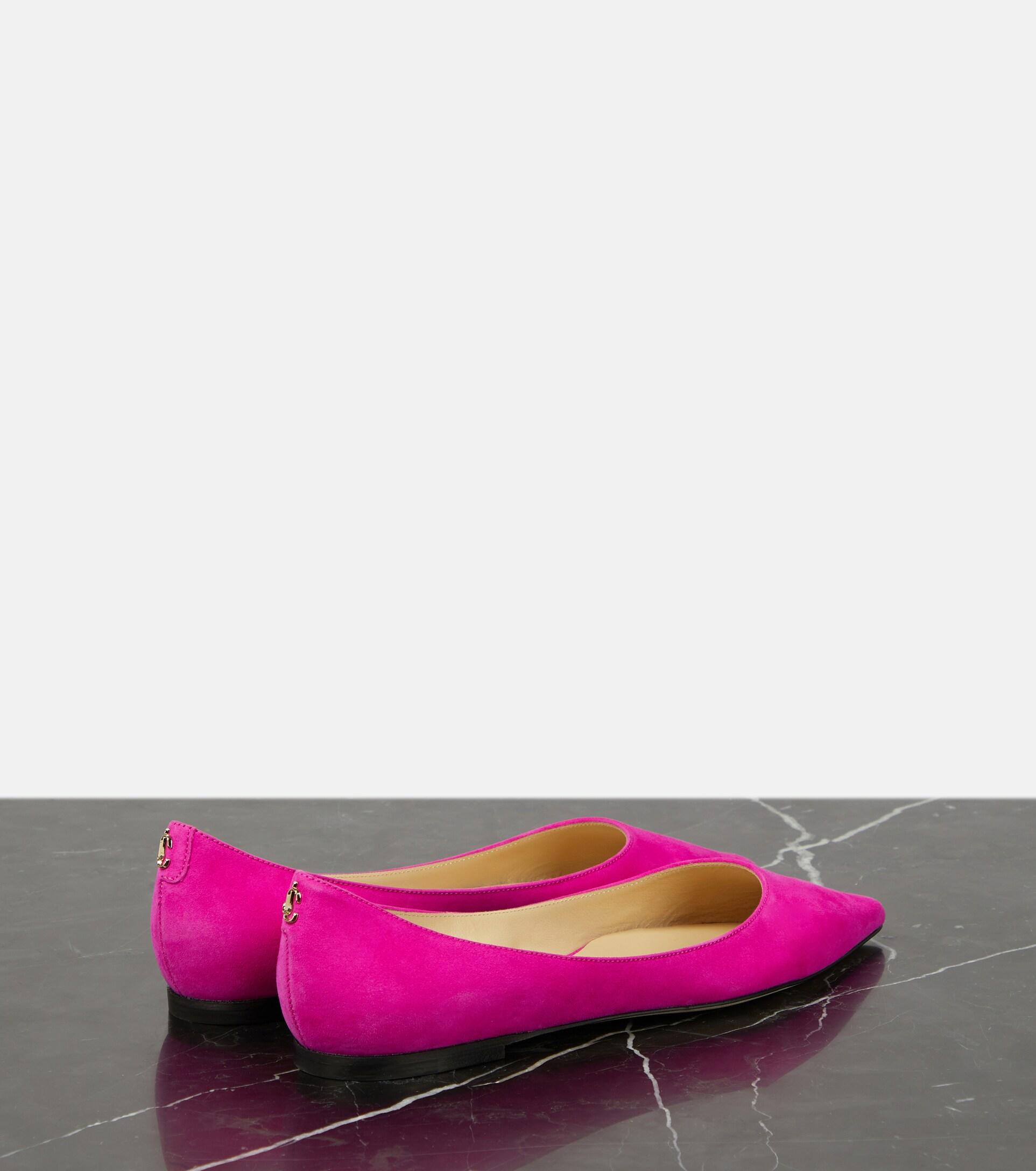 Hot Pink Flat Shoes