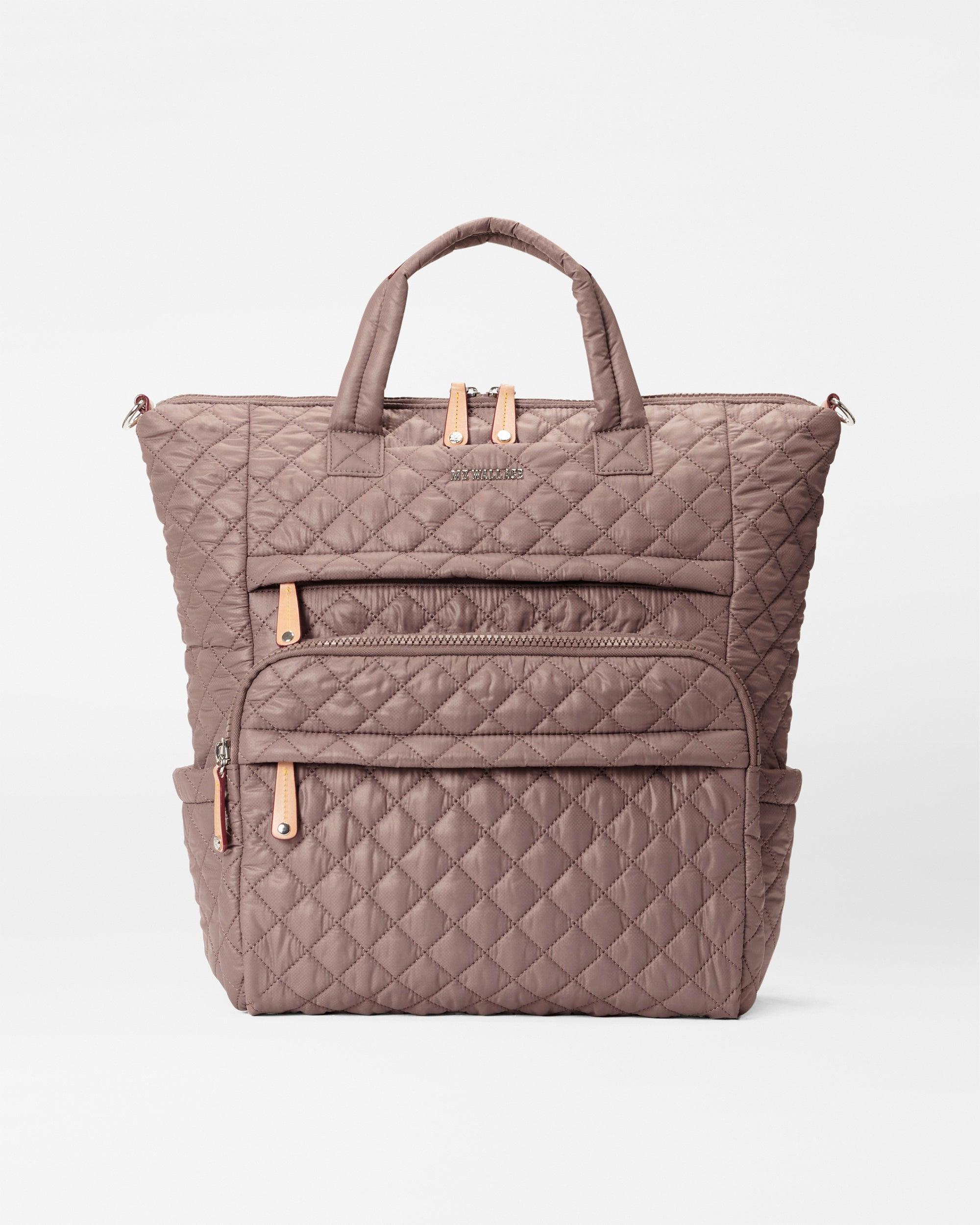 MZ Wallace Mauve Metro Utility Backpack in Pink | Lyst