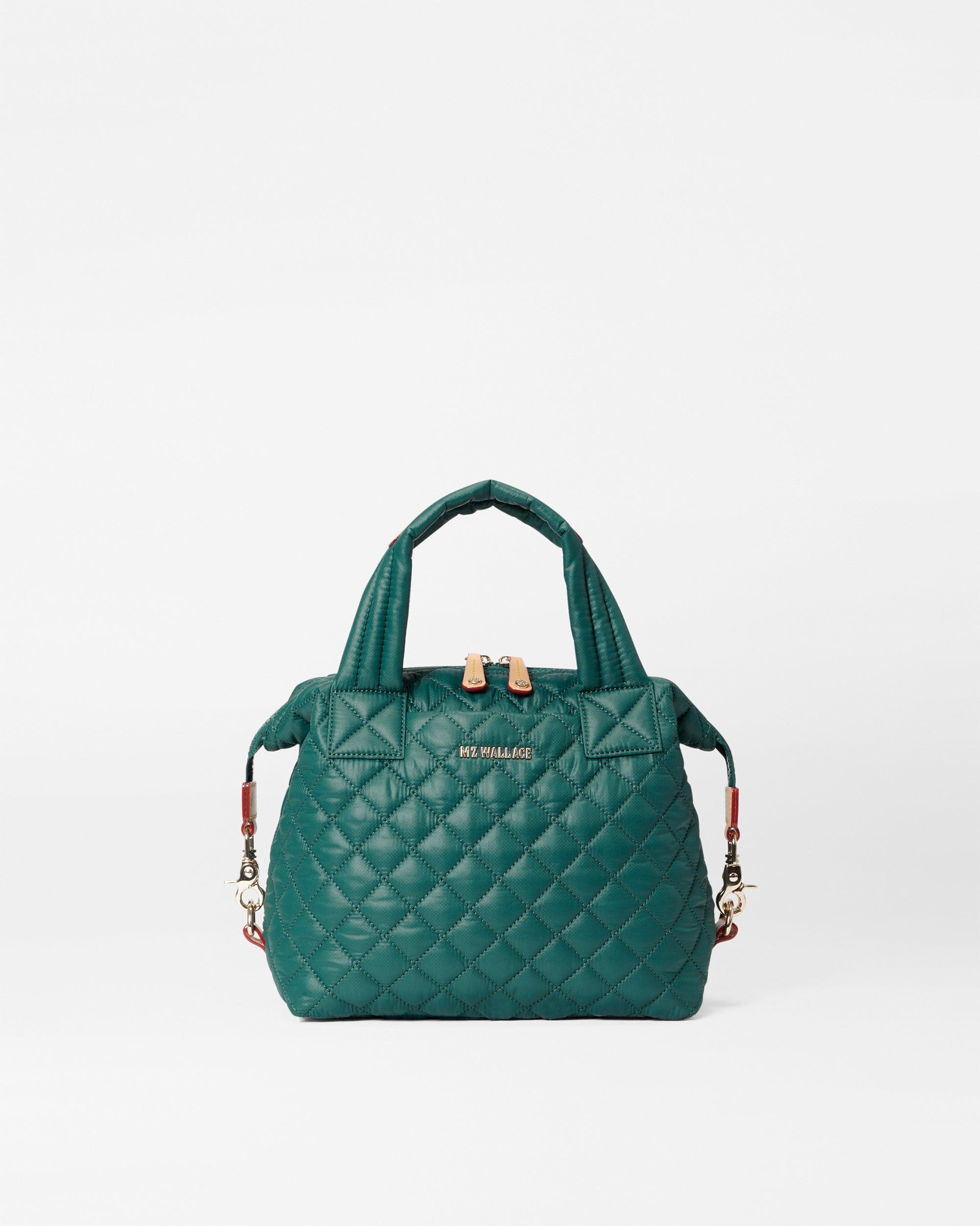 MZ Wallace Emerald Small Sutton Deluxe in Green | Lyst UK