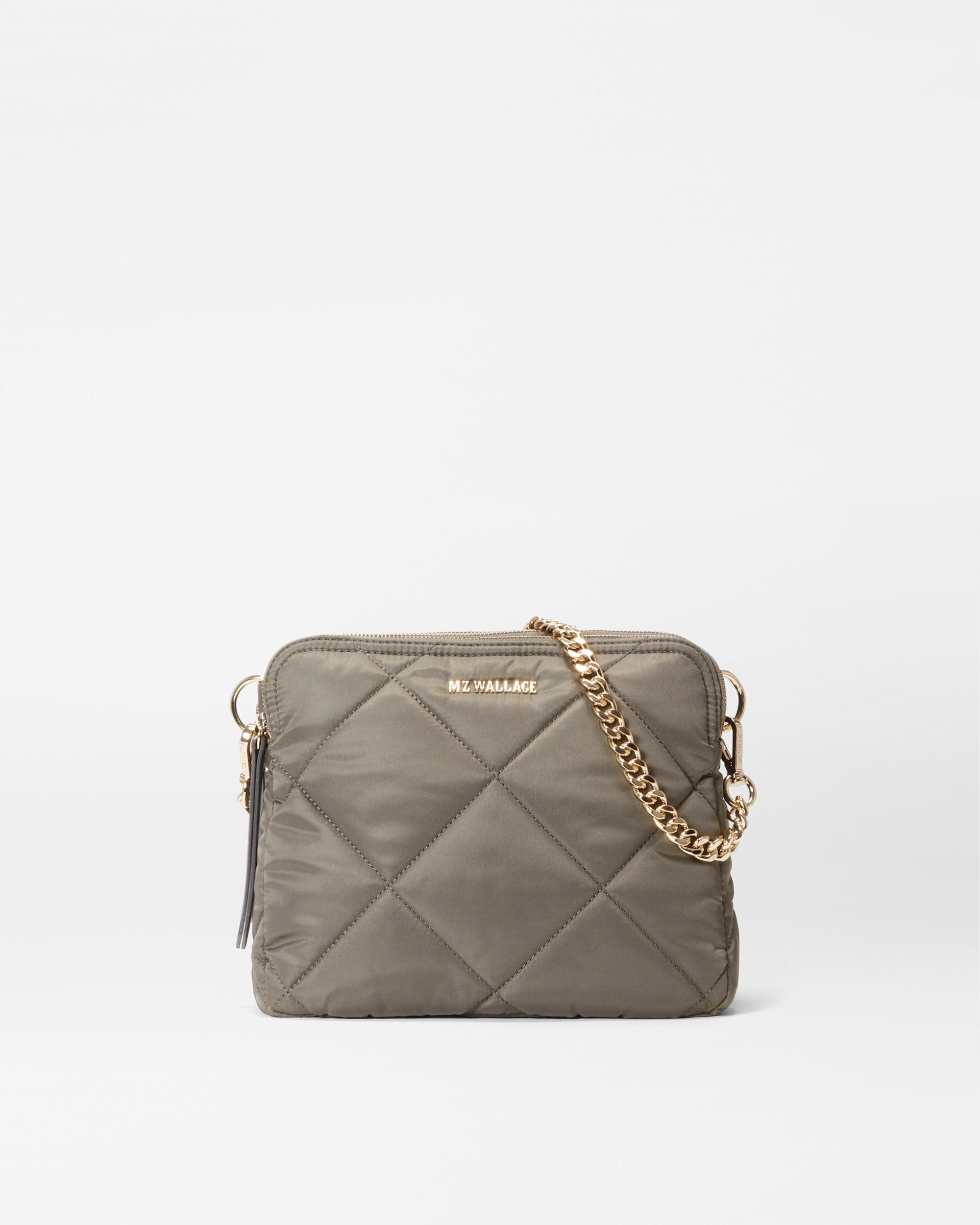 MZ Wallace Magnet Madison Crossbody in Gray | Lyst