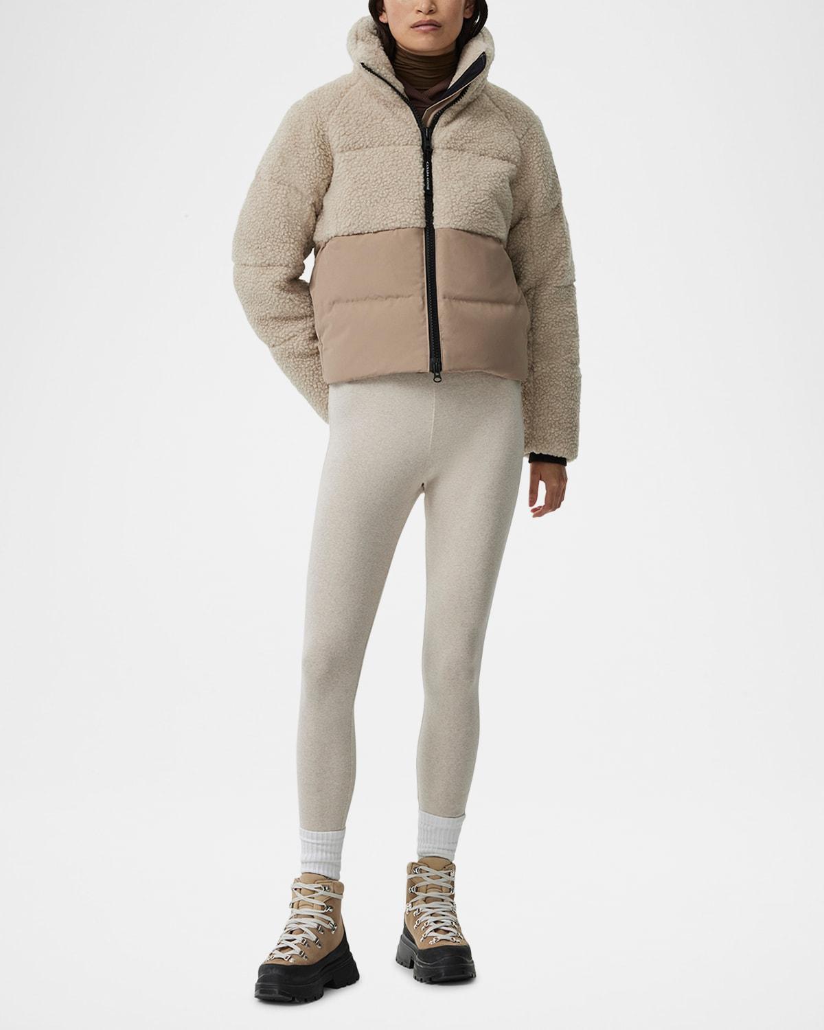 Canada Goose Elora Heavyweight Arctic Tech Fleece Puffer Jacket in ...