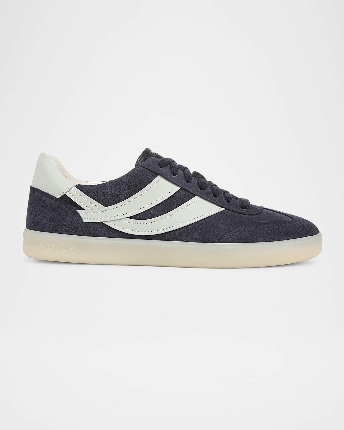 Vince Oasis Suede Low-Top Sneakers in Blue for Men | Lyst