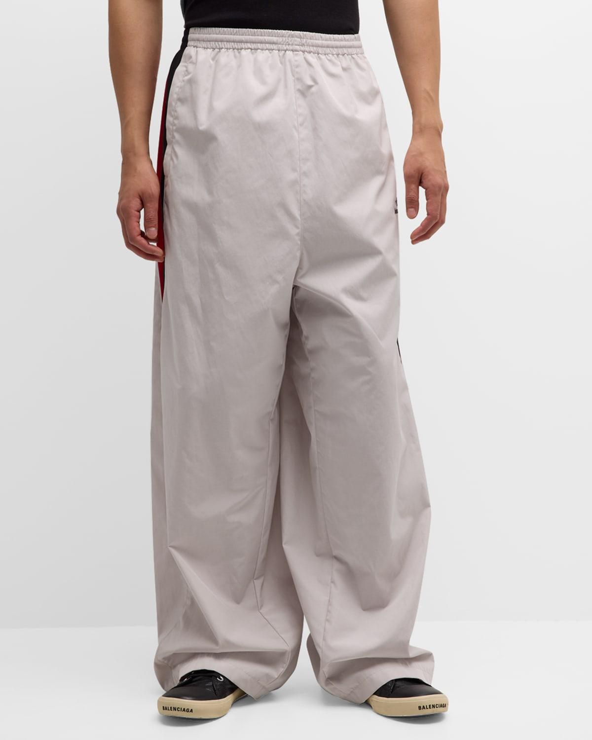 Balenciaga Baggy Tracksuit Pants in Gray for Men | Lyst