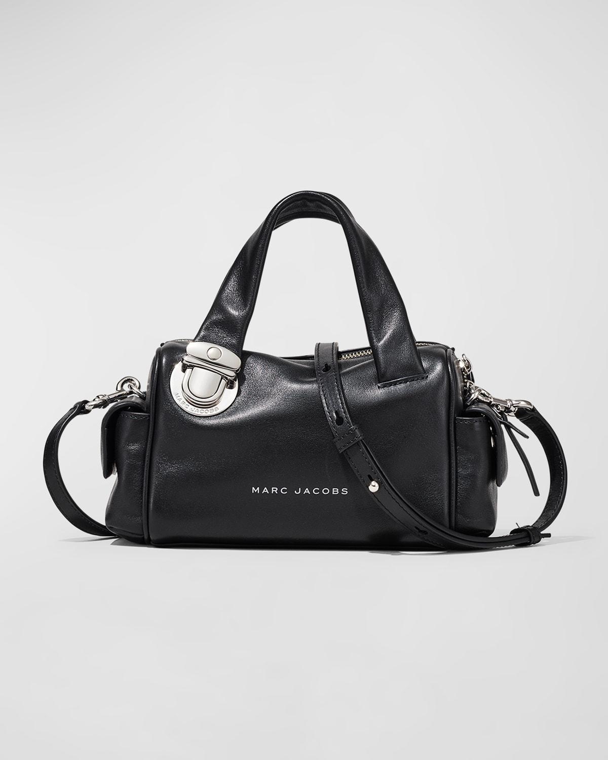Marc Jacobs The Pushlock Mini Satchel in Black | Lyst