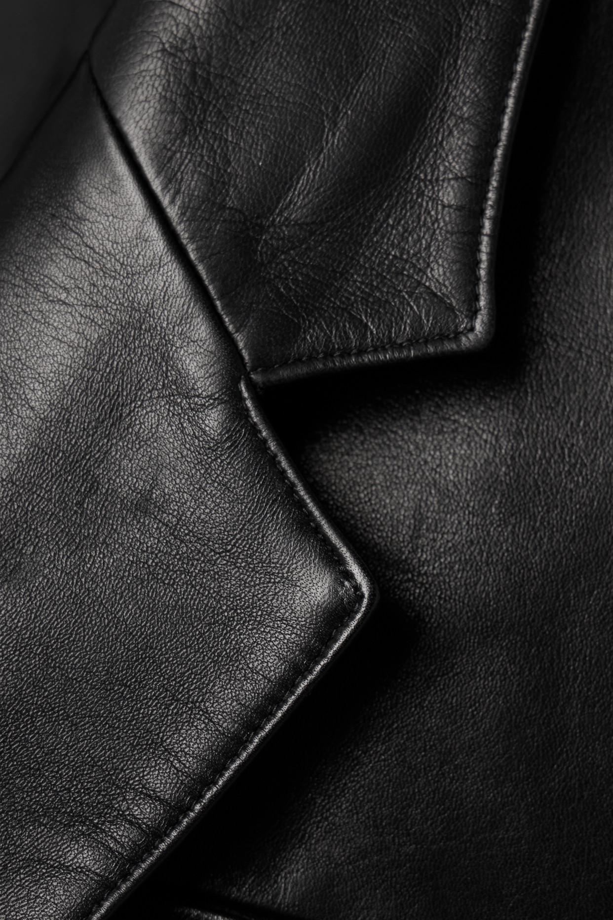 Black Leather Jacket Texture