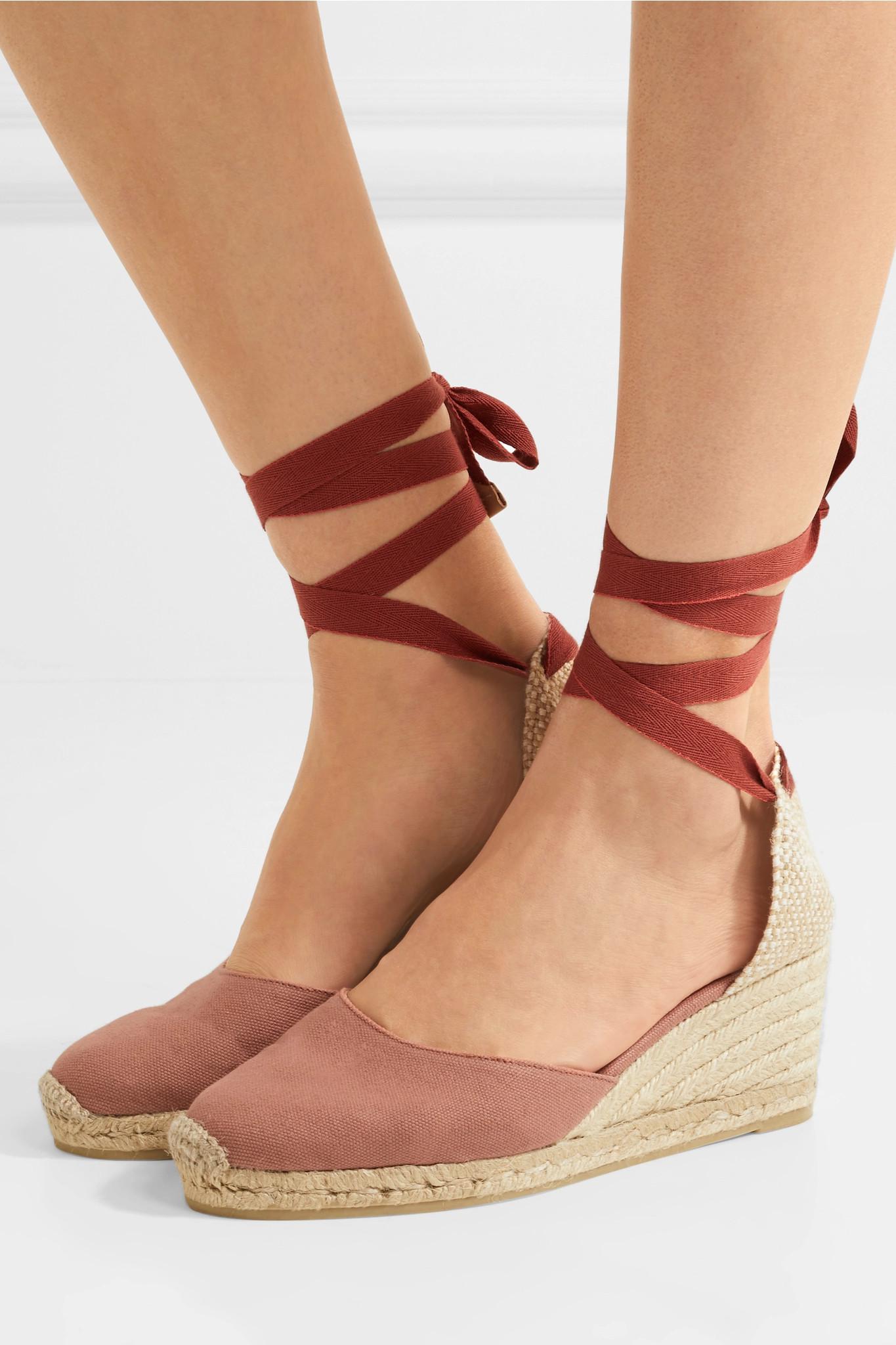 Castaner Carina Canvas Wedge Espadrilles - Lyst Castaner Carina Canvas Wedge Espadrilles - Lyst