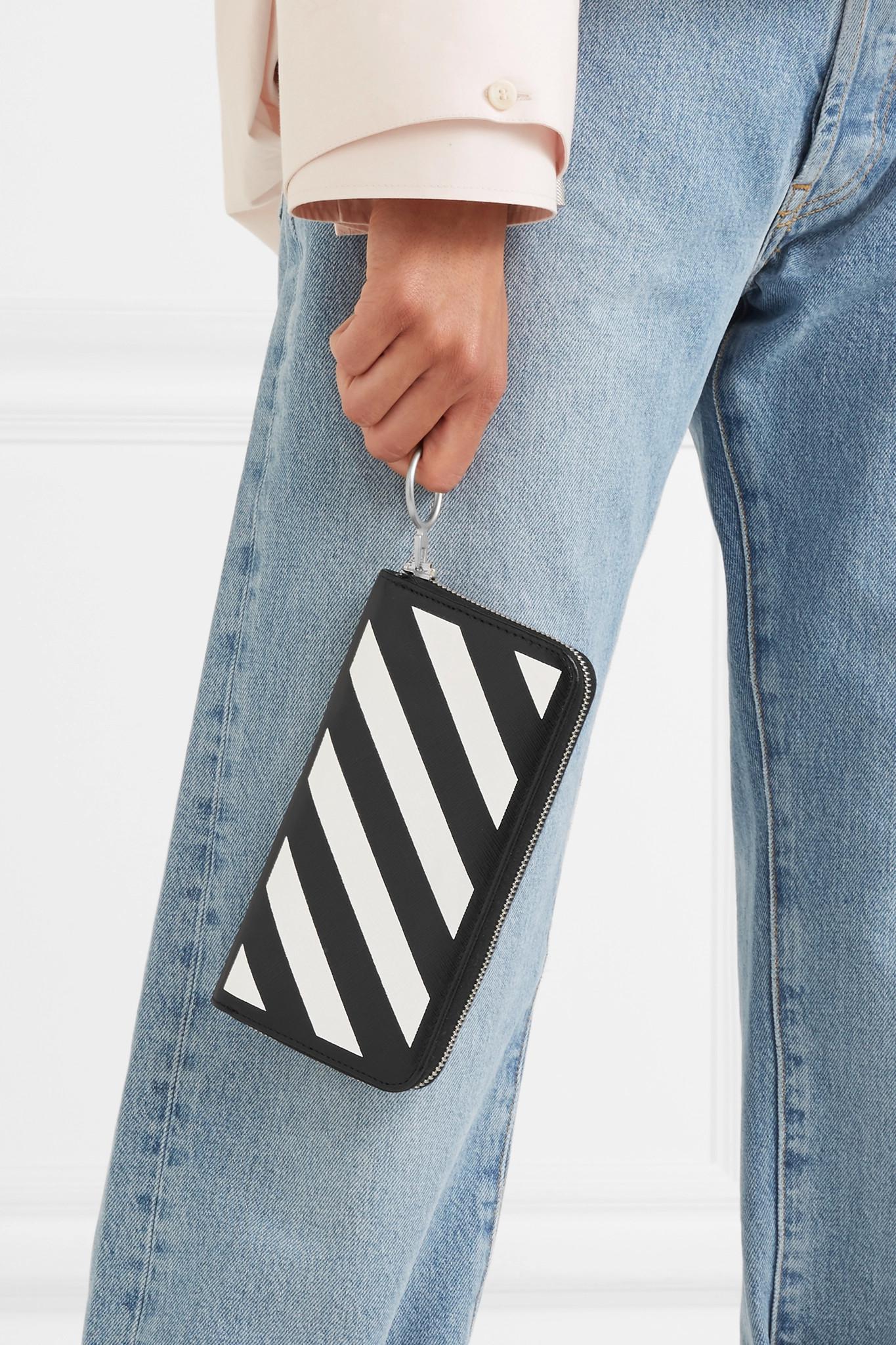 Off White Leather Wallet | semashow.com