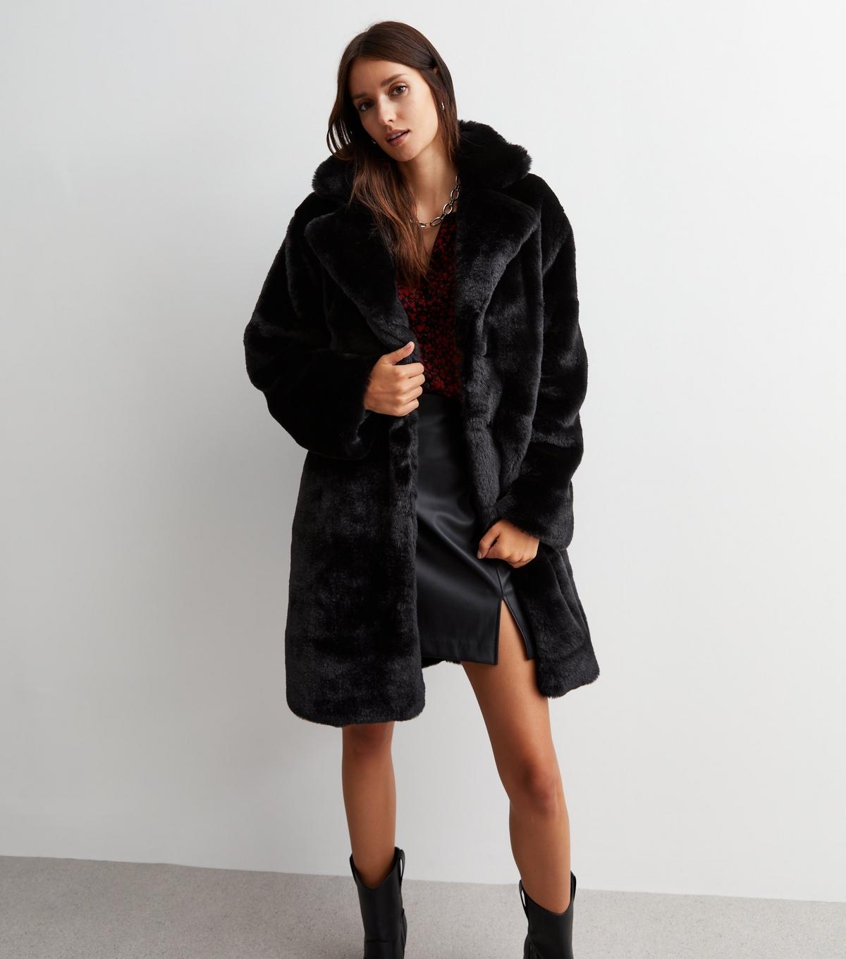New look fur coat store