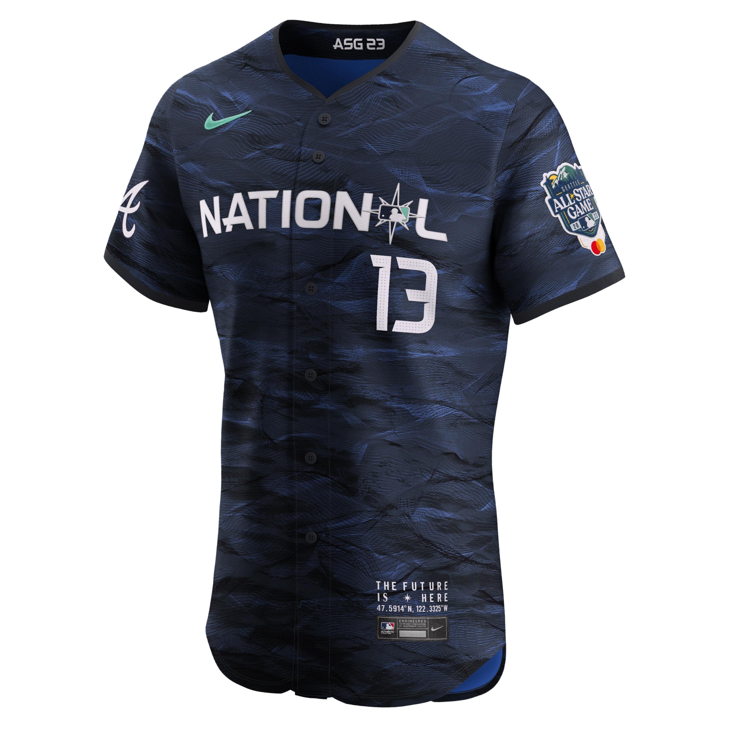 Nike Mookie Betts National League 2023 All-star Game Mlb Elite Jersey in Blue for Men | Lyst