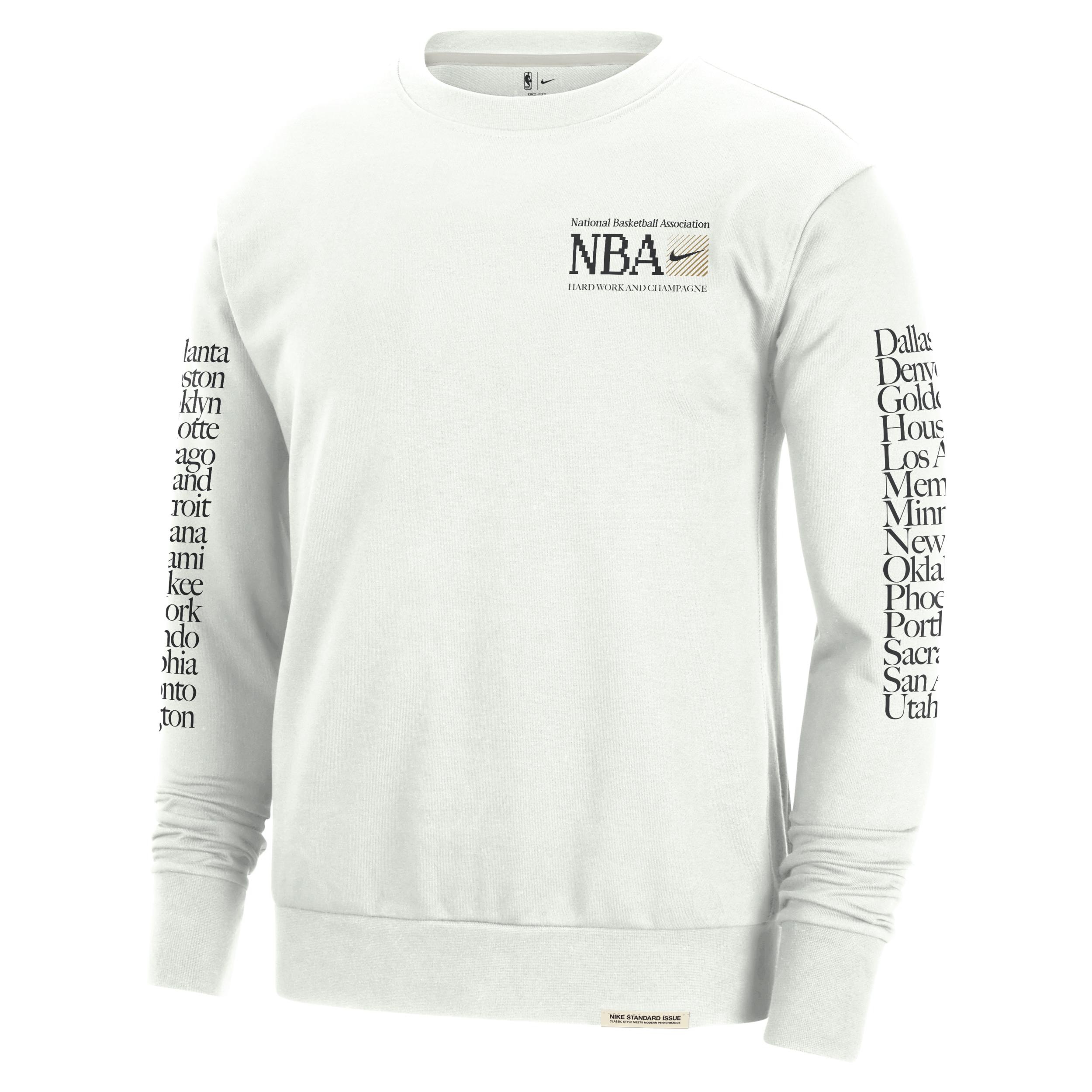 Nike Team 31 Standard Issue Dri-fit Nba Crew-neck Top in White for Men ...