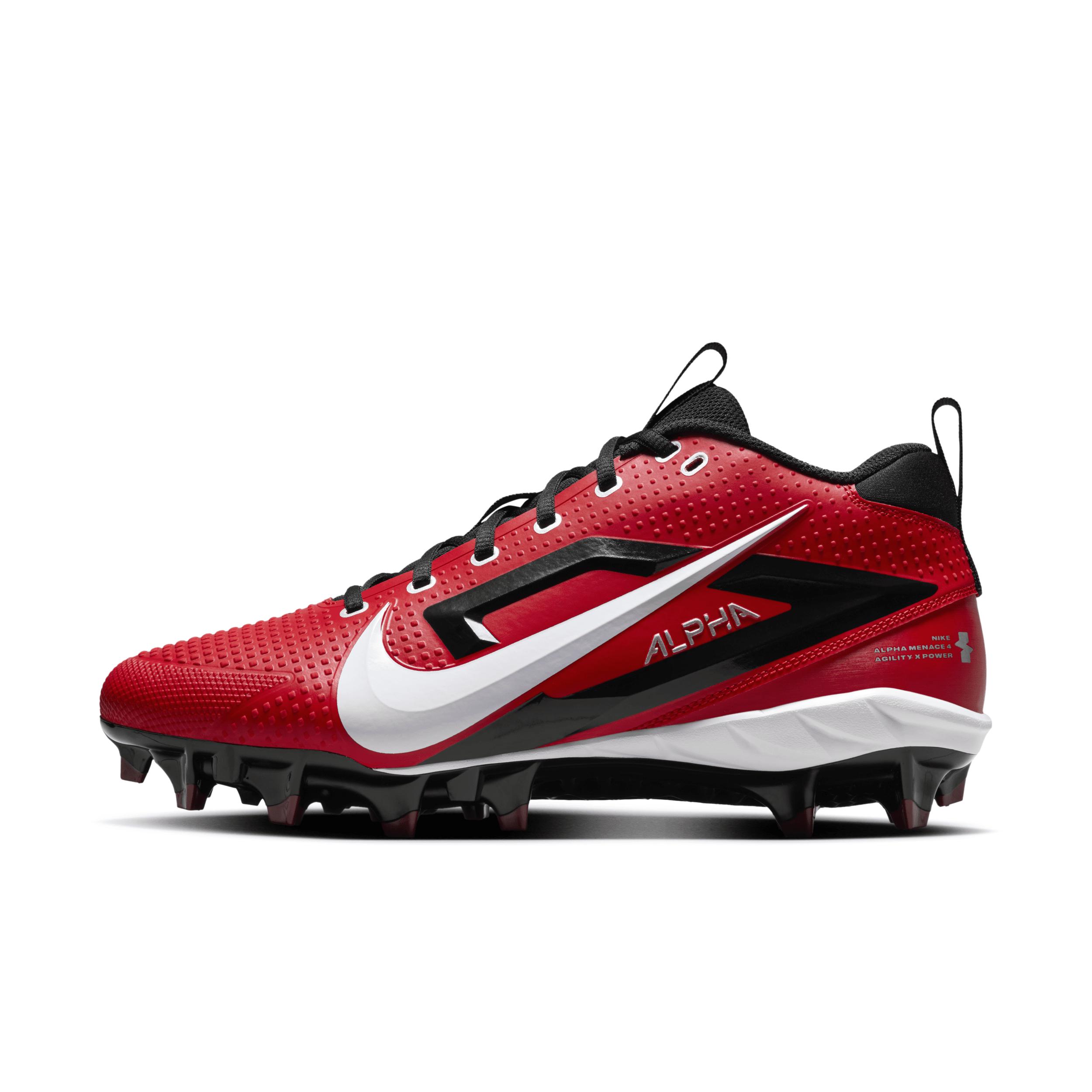 Nike Alpha Menace 4 Varsity Football Cleats in Red for Men | Lyst